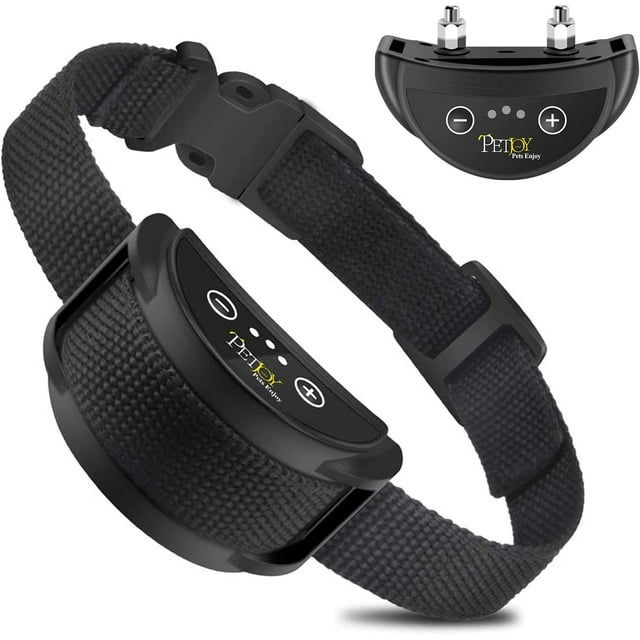 Paipaitek Adjustable Dog Bark Collar, Trainer with Beep & Shock ...