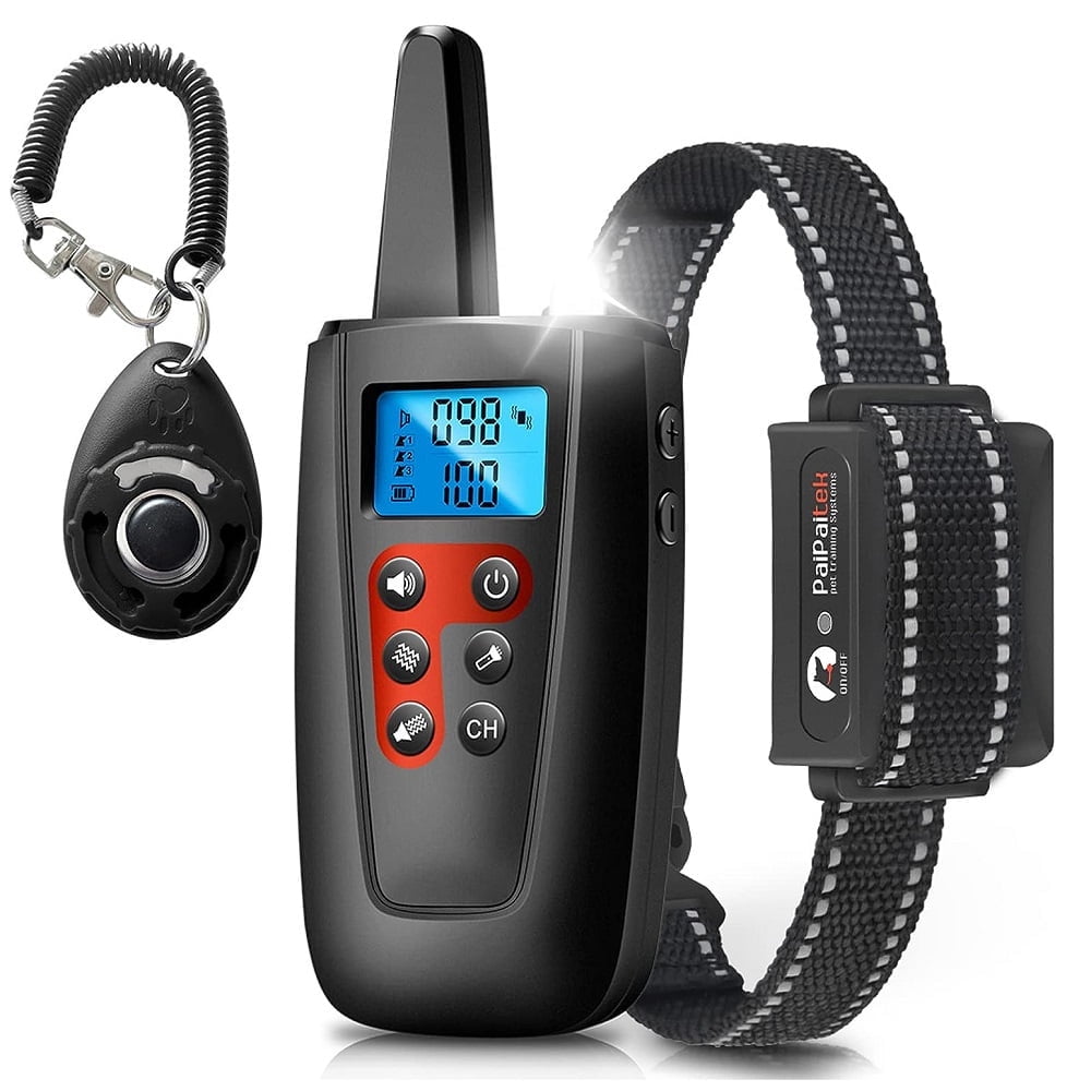 Paipaitek No Shock Dog Training Collar, Adjustable Control, 3300ft ...