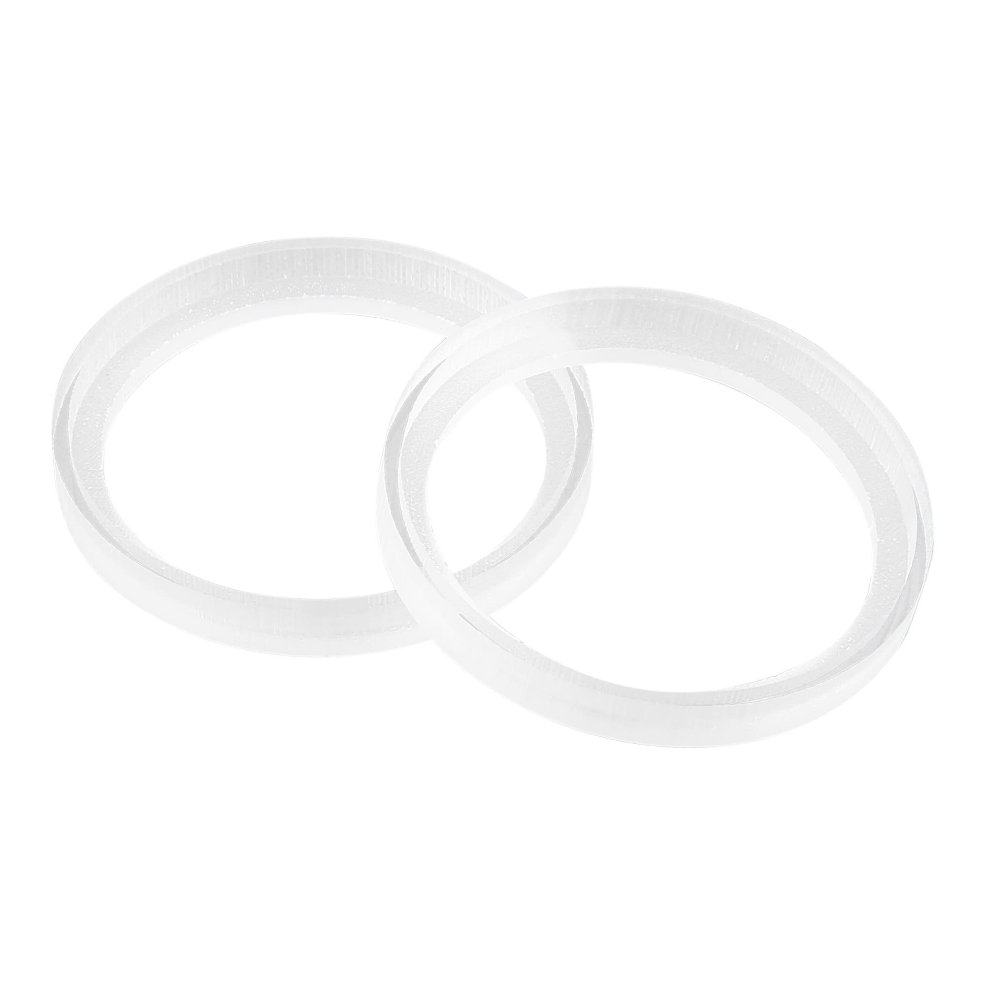 Pair 1.5 Inch Car White Clear Speaker Spacer Ring Mounting Spacer ...