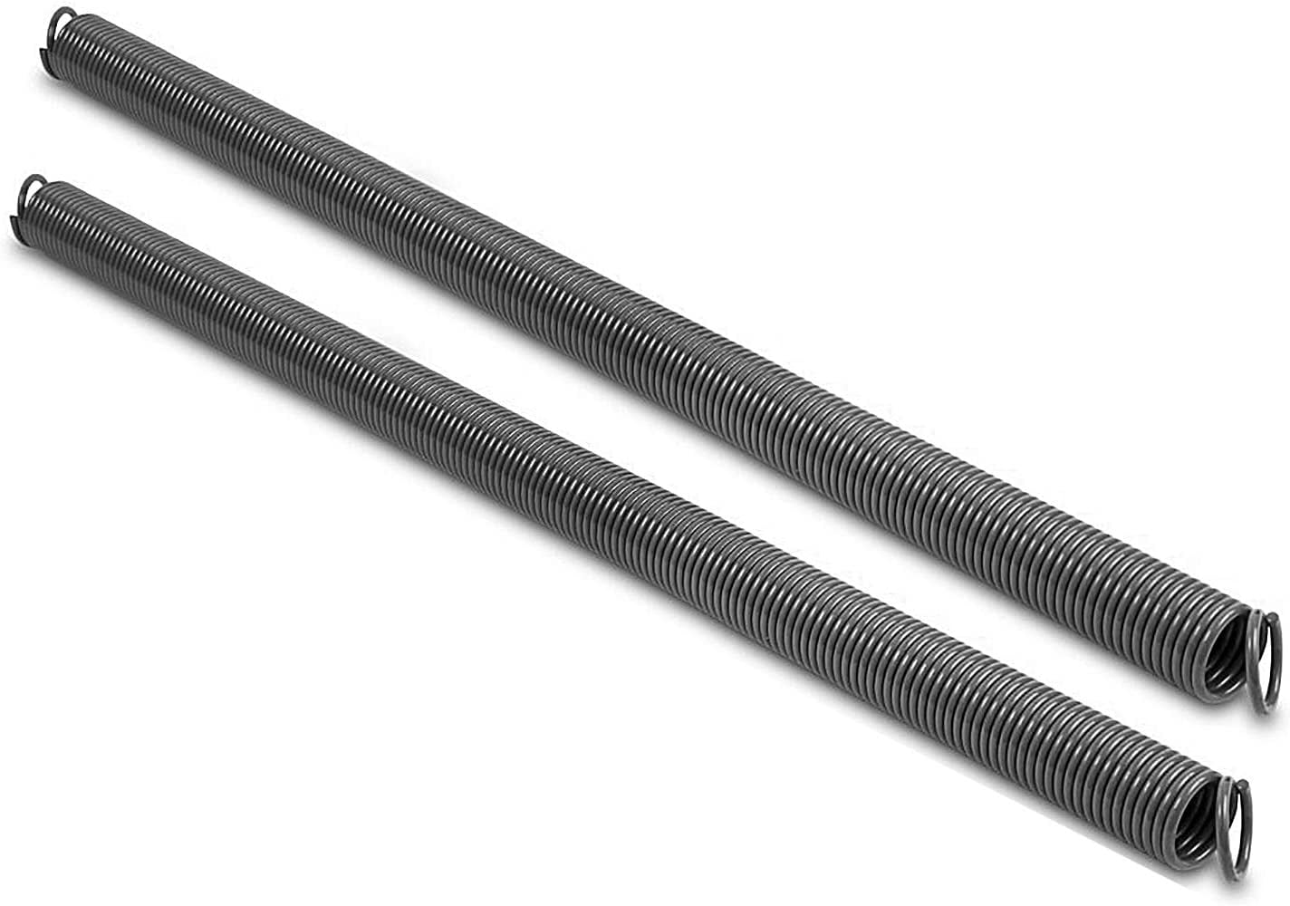 Pair of 160 lbs Heavy Duty Garage Door Extension Springs Stretch Spring ...