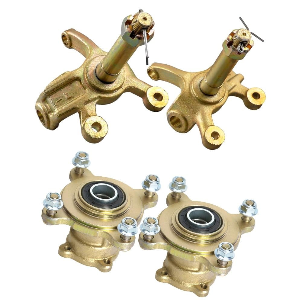 Pair 17mm 4 Stud Front Disc Brake Wheel Rim Hub with Bearing 88mm ...