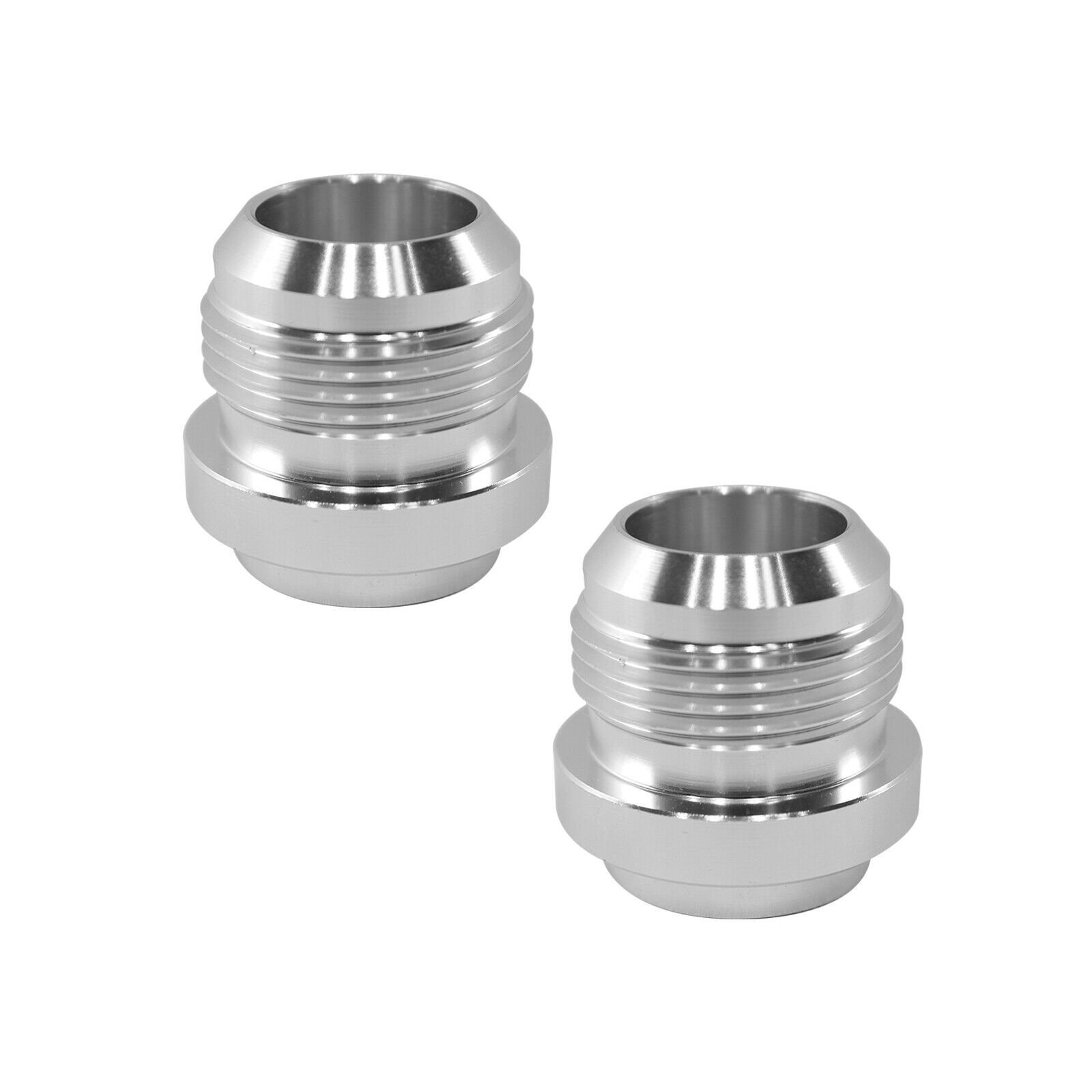 Pair(2) An16, 16 An Male Billet 6061T6 Aluminum Weld On / Weld In ...