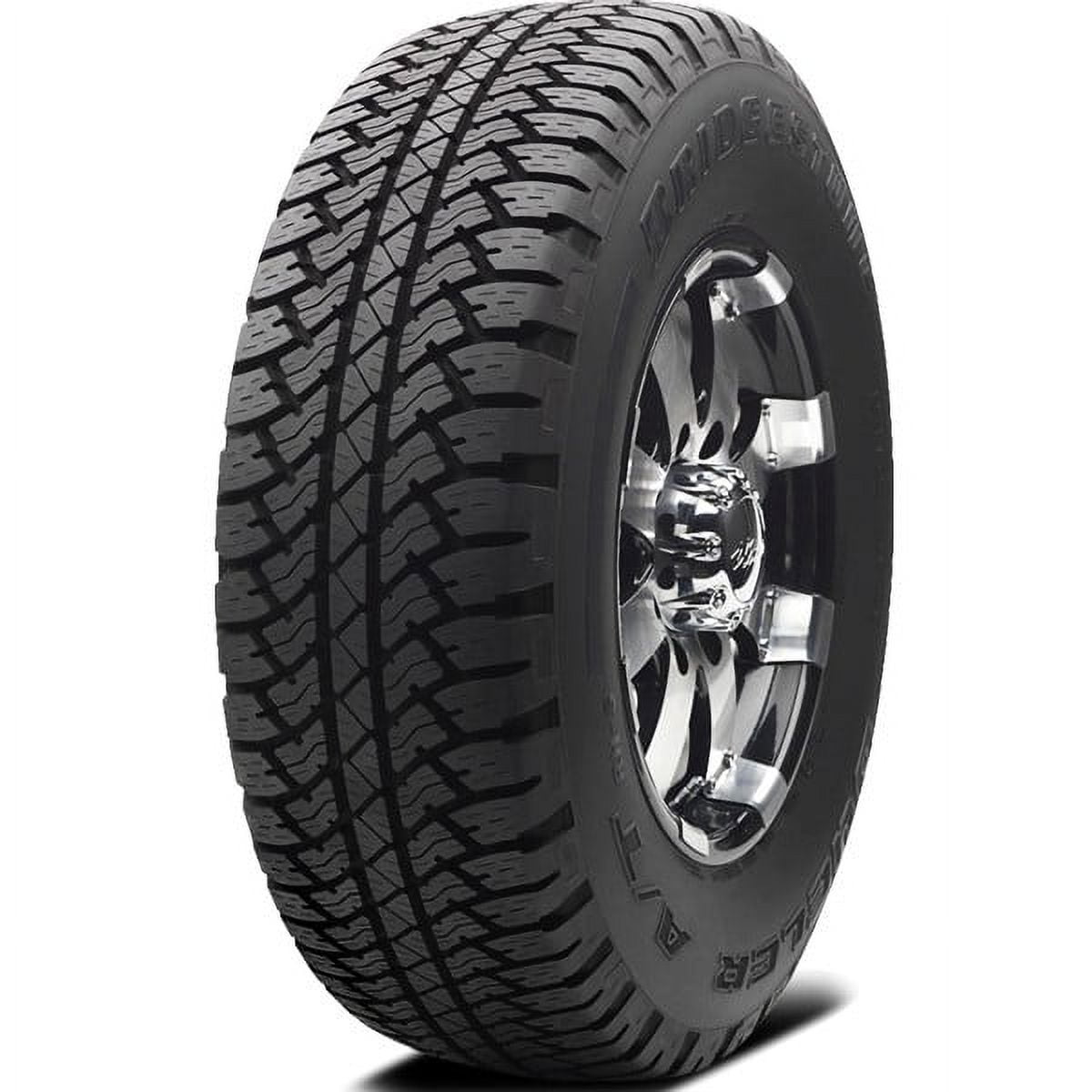 Pair of 2 Bridgestone DUELER A/T RH-S P255/70R18 112S OWL All Terrain Truck SUV Tires BR057945 ...