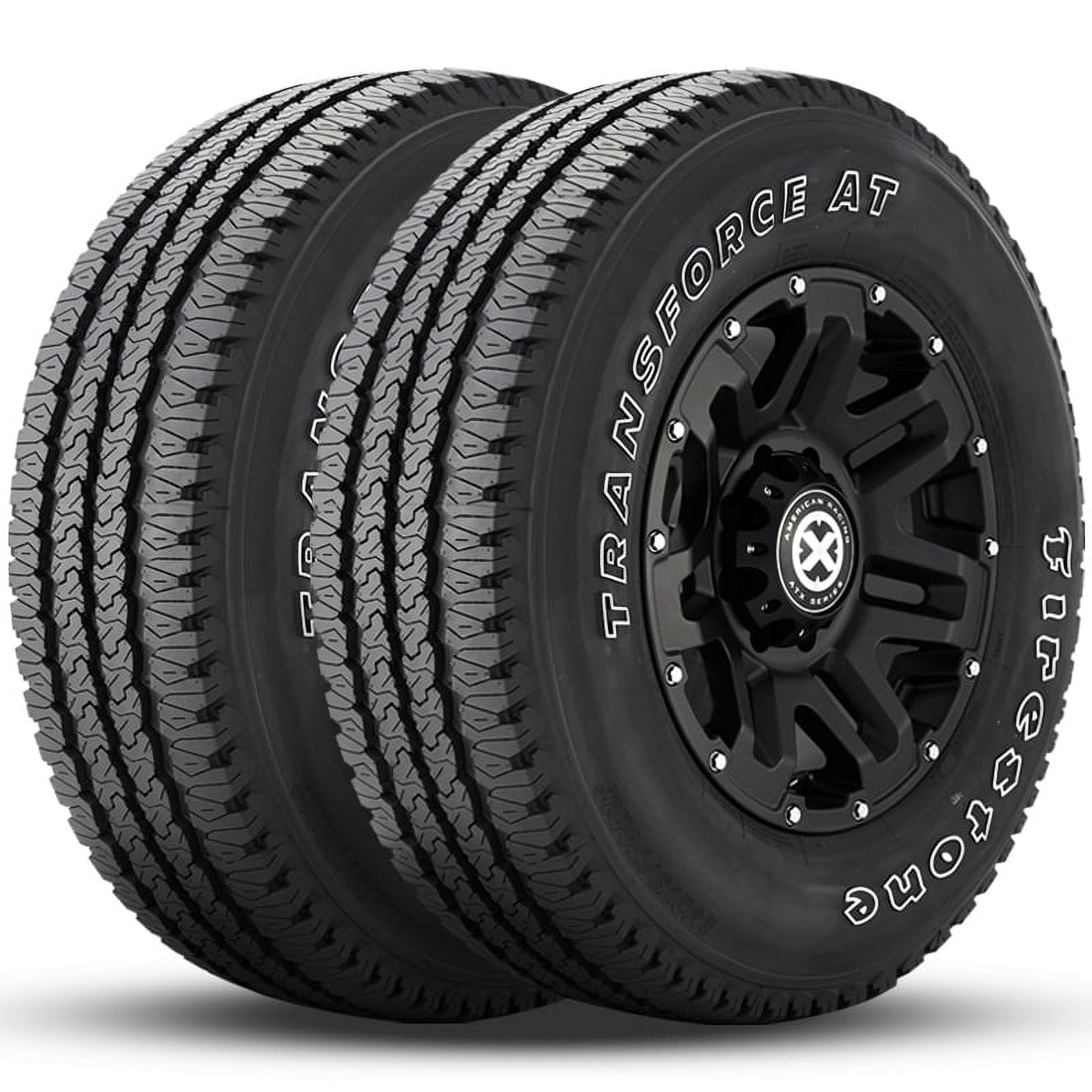Firestone Transforce AT LT275/70R18 125/122S OWL, Pair of 2 for Ram ...