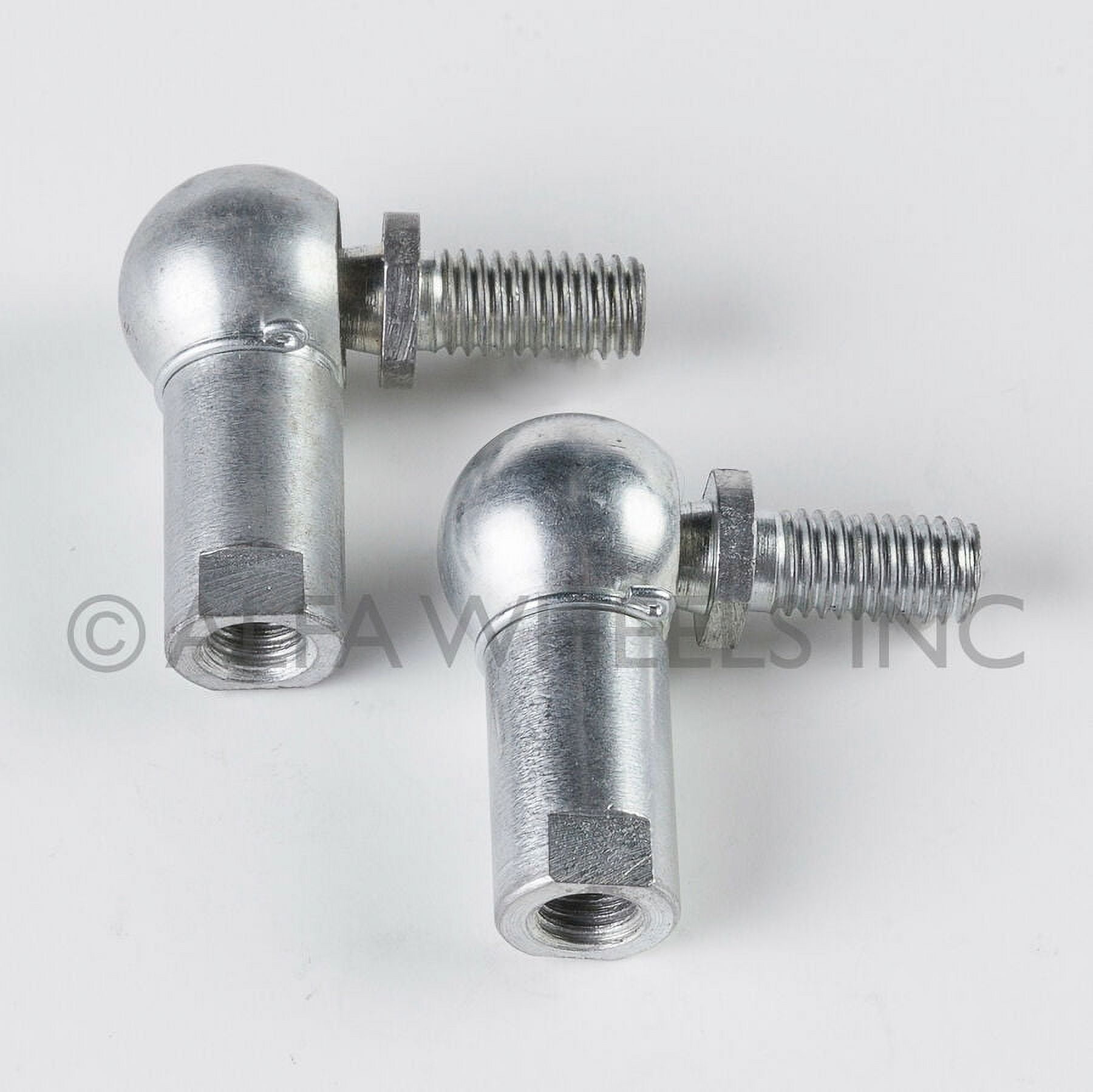 Pair (2) Fittings M8 Swivel Knuckle Ball Socket Joint Connector f Lambo ...