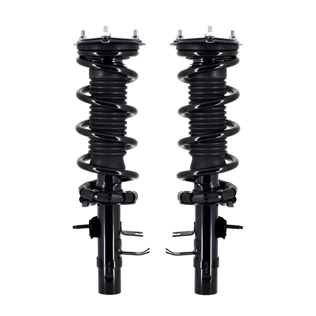 Pair 2 Front L-R Quick Complete Strut-Coil Spring For 2009-2013 ...