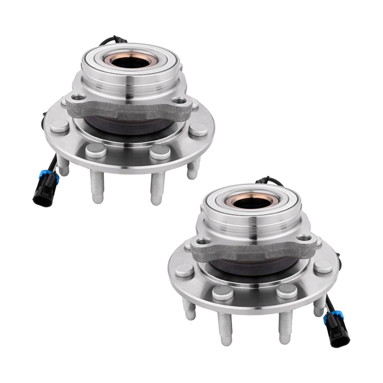 Pair 2 Front Wheel Hub Bearing Assembly For 2003-2007 Hummer H2 with 8 ...