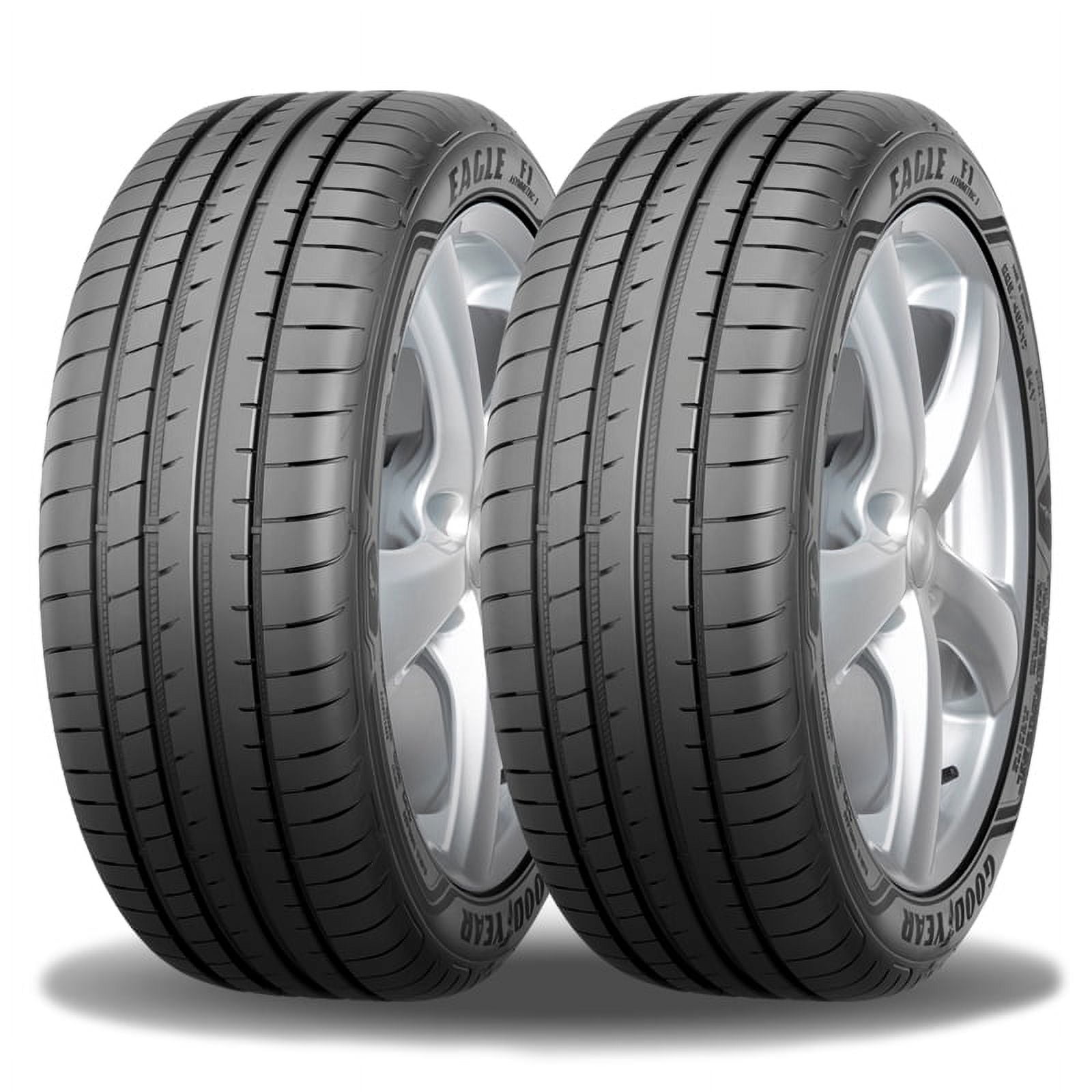 Goodyear Eagle F1 Tires, Pair of 2, 245/40ZR20 95Y, Fits 2014-18 ...
