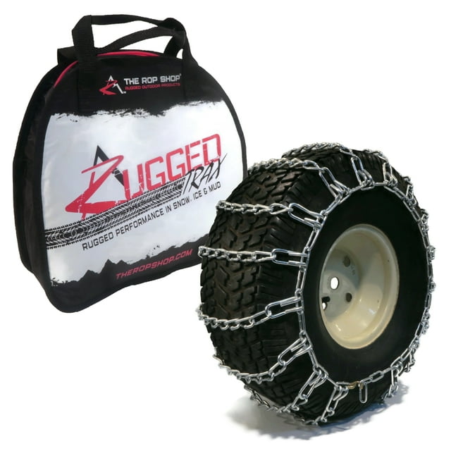 Pair 2 Link Tire Chains 14x4x6 For Many Can-Am Commander Defender ...