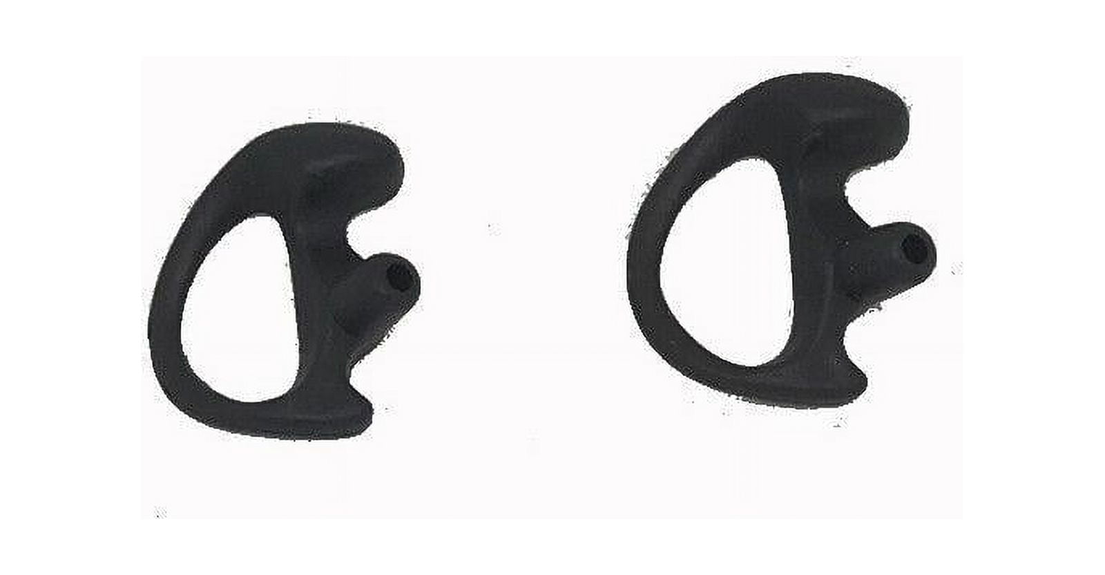 Pair - 2 Police EarMold Piece Covert replacement Two Way Radio Flesh ...