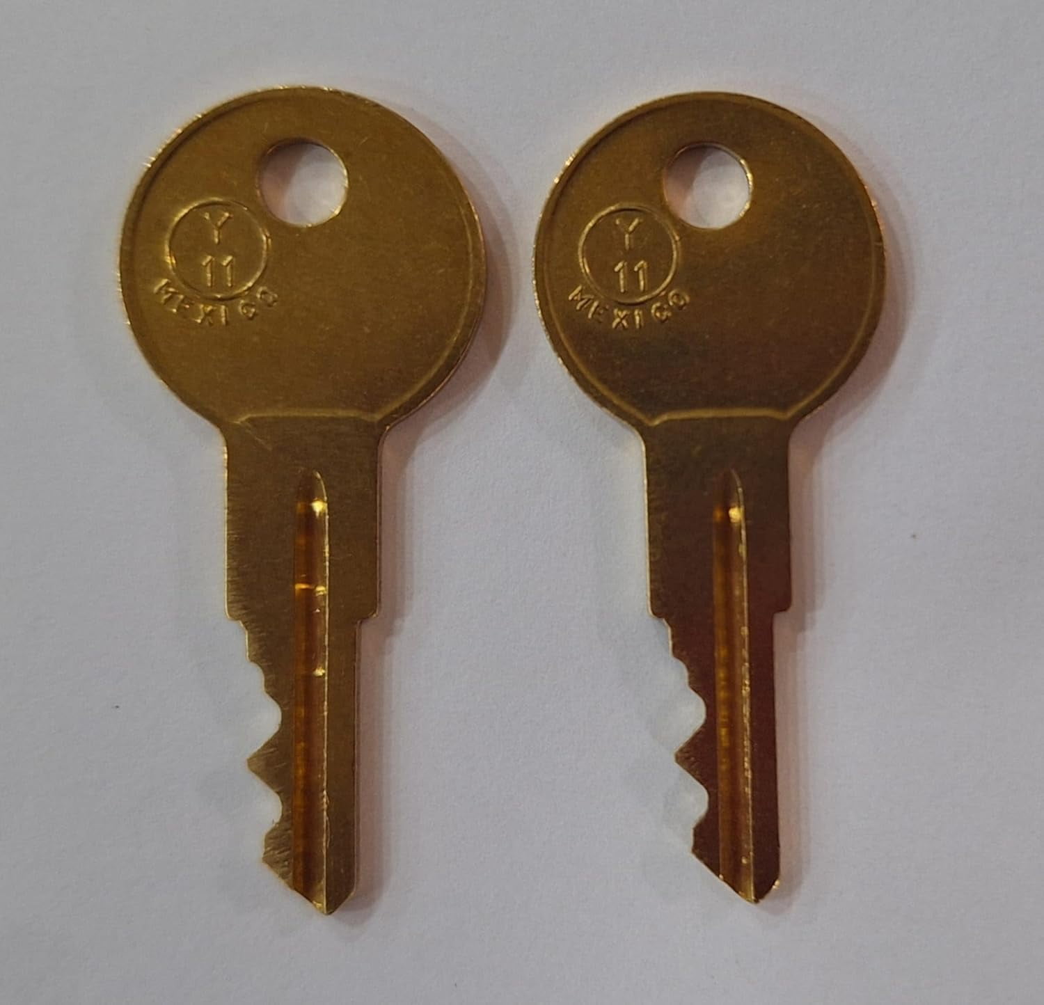 Pair of 2 Replacement Keys Cut to Key Code 115E for Hon/ESP File Cabinet, Desk, Office Furniture ...