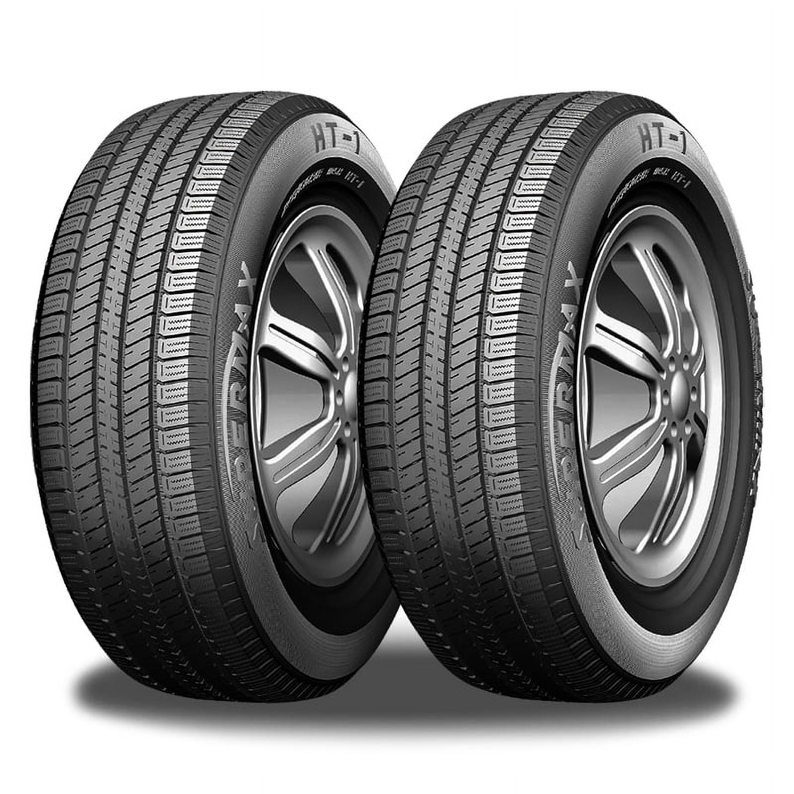 Supermax HT-1 235/55R18 All Season Tire Pair, 50000 Mile Warranty, Fits ...