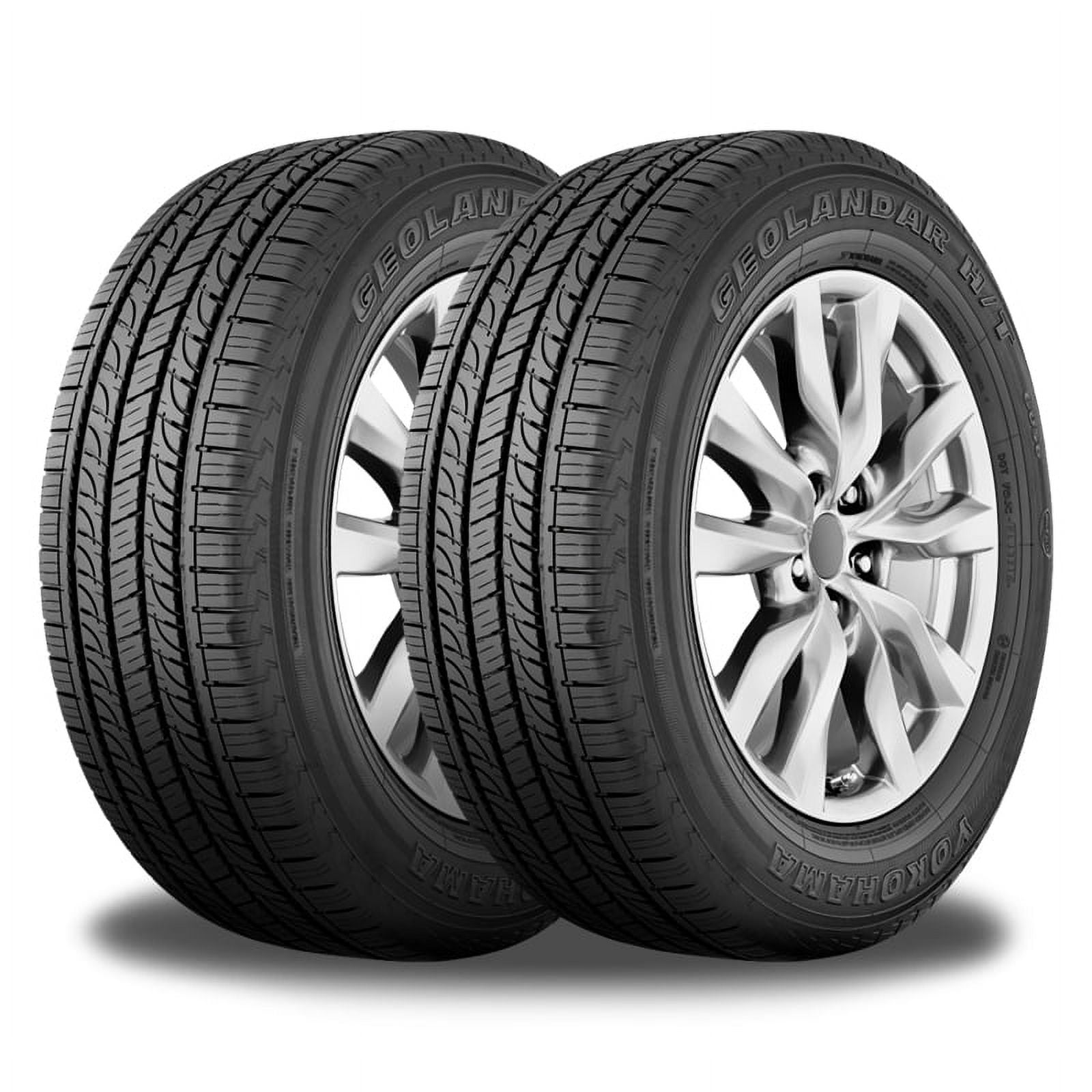 Pair of 2 Yokohama Geolandar H/T G056 255/70R18 112H Tires 110105617 ...