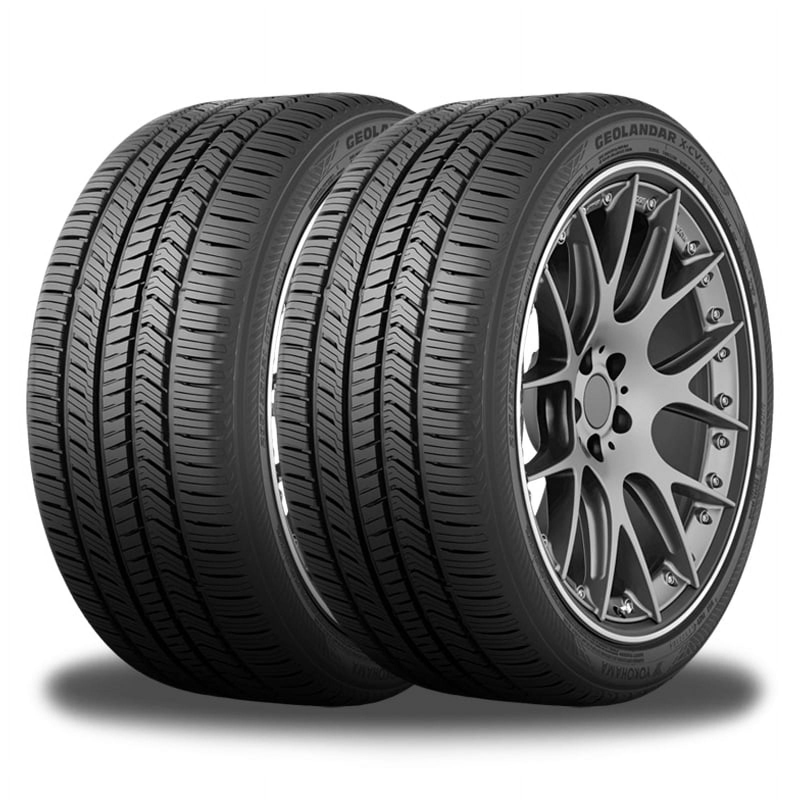 Yokohama Geolandar X-CV Tires Pair - All Season 265/45R21 Fits: VW ...