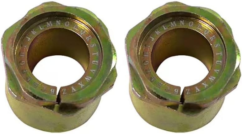 Pair (2 pack) Extreme Camber Caster Alignment Bushing Kit Front Caster ...