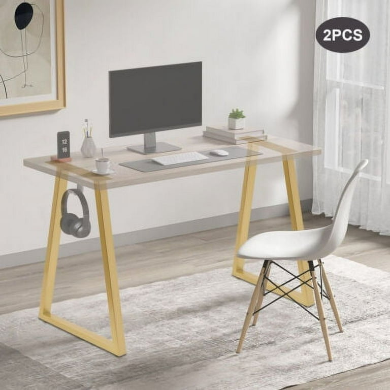 Gold desk legs store