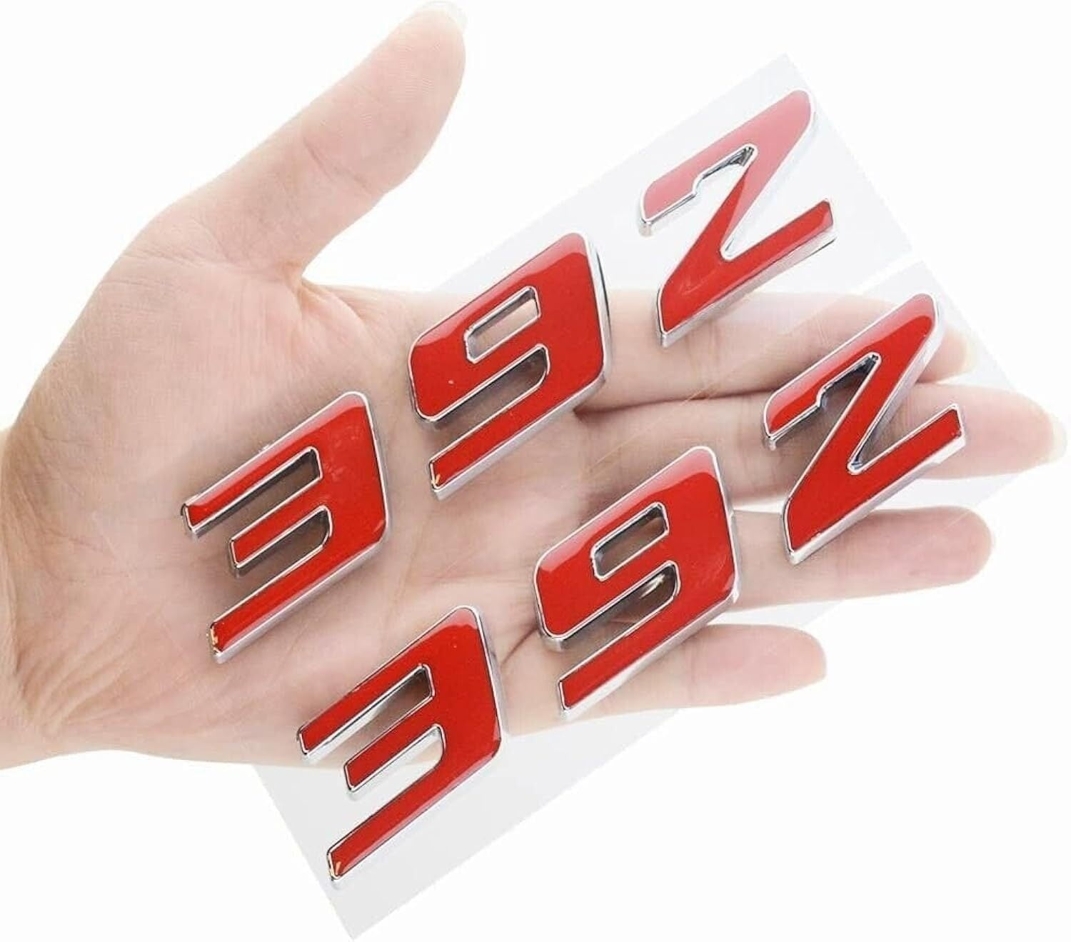 Pair 392 Emblem Side Rear Fender Badge Body Sticker Decal Logo ...