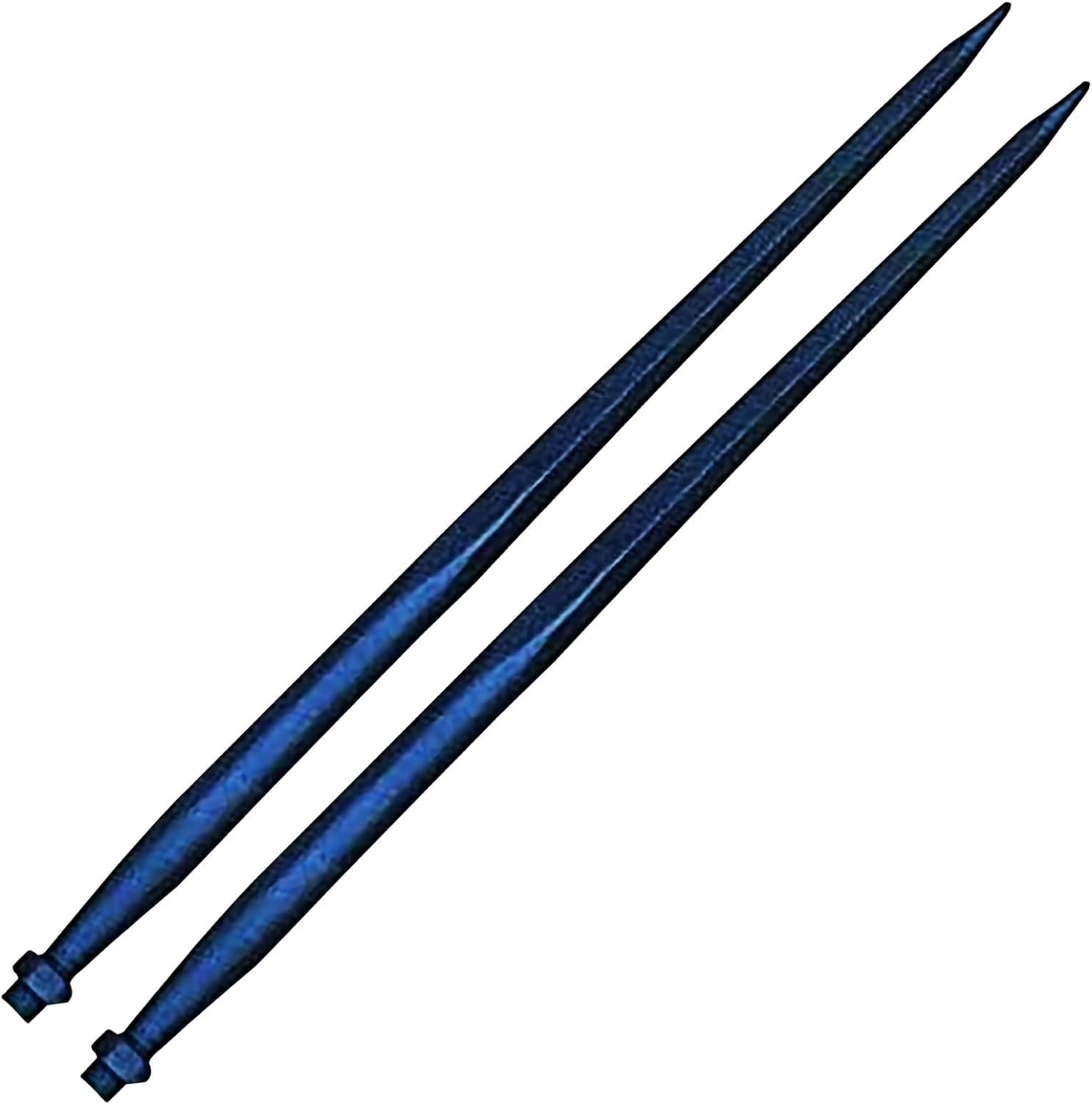 Pair 49" Hay Bale Spear 3000 LBs Capacity, C-2 Bale Spike Square ...