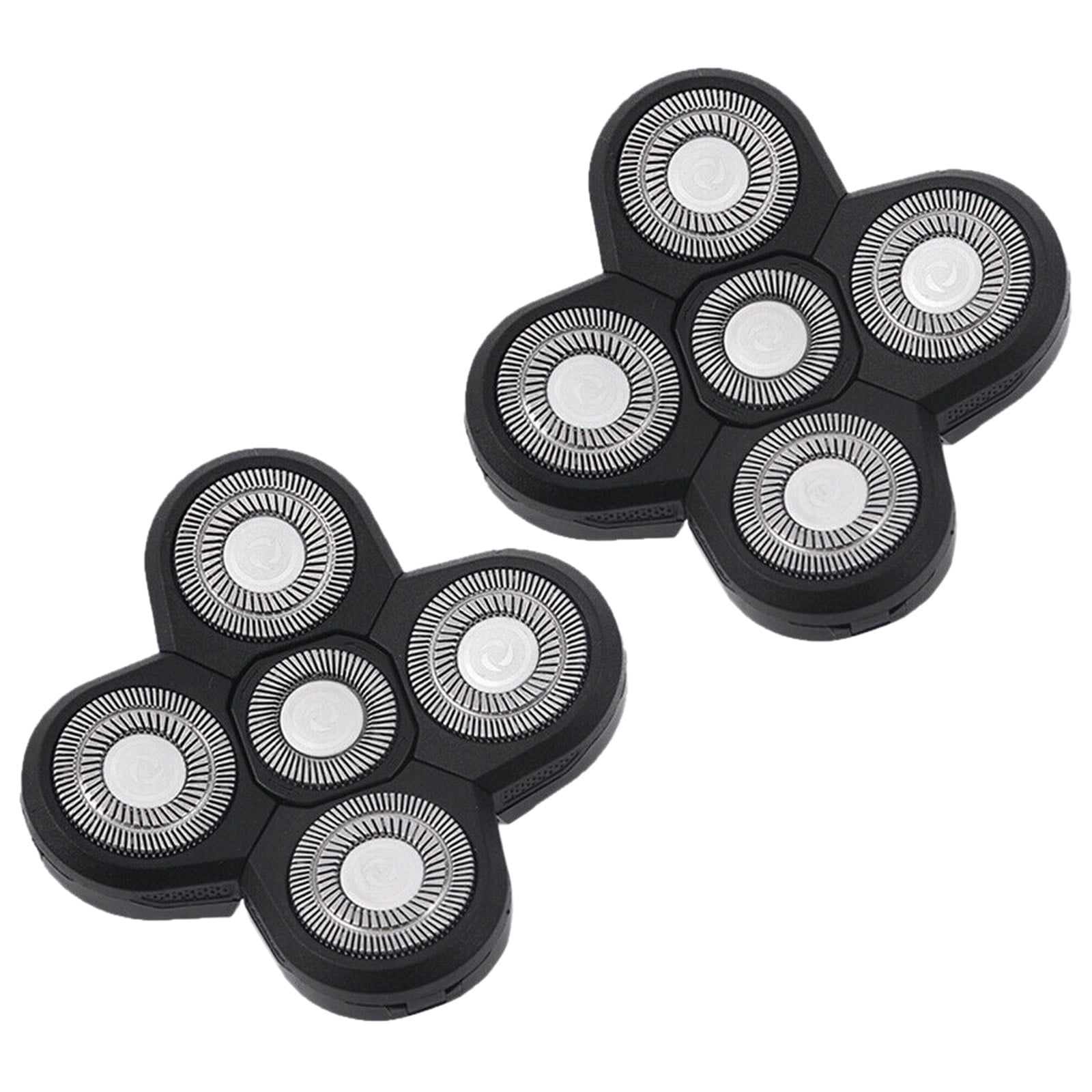 Pair 5 Floating Shaving Bald Replacement Shaver Head For 4D Head And ...