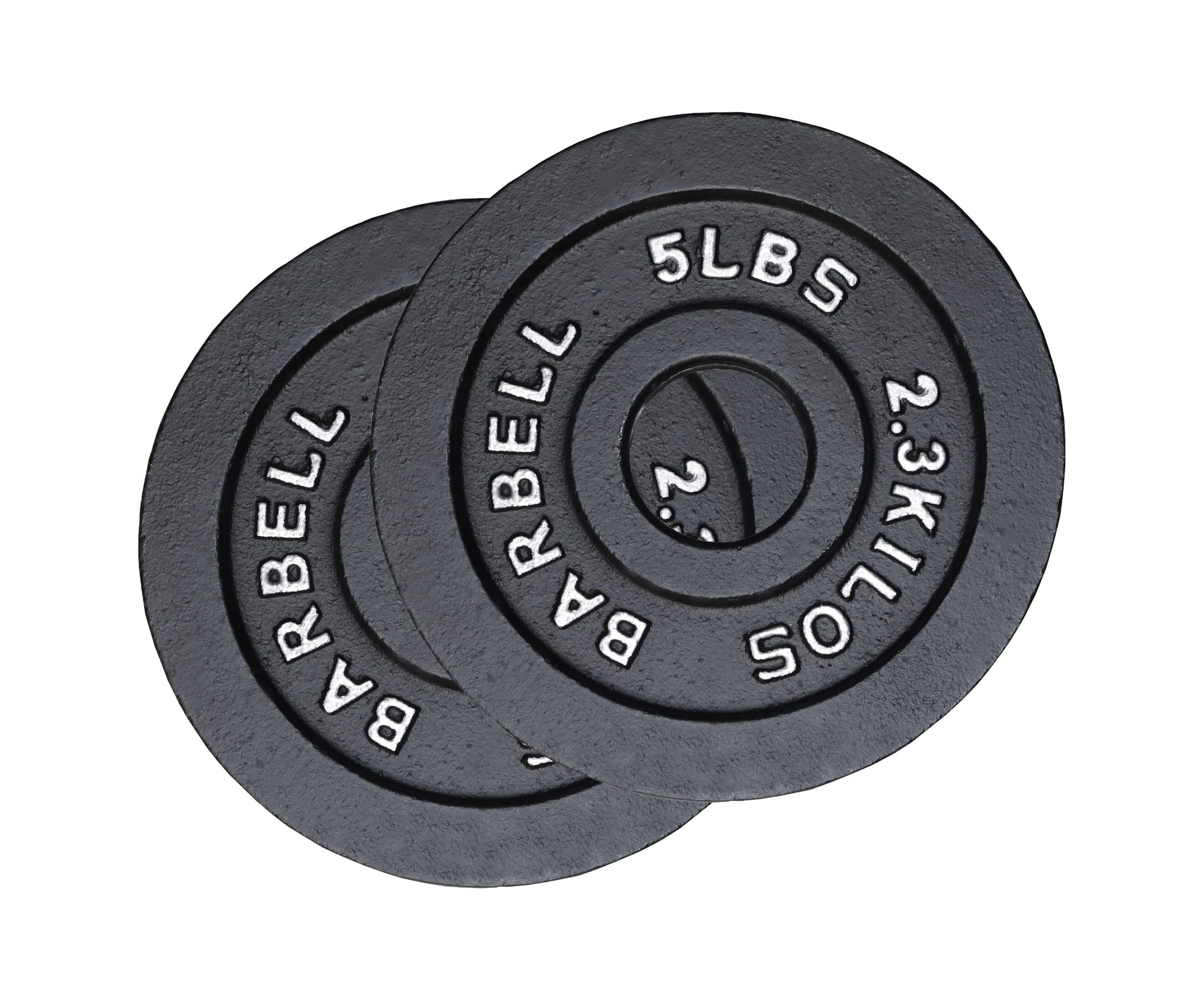 Pair 5 lb Olympic Plates (OP-005) by Deltech Fitness - Walmart.com