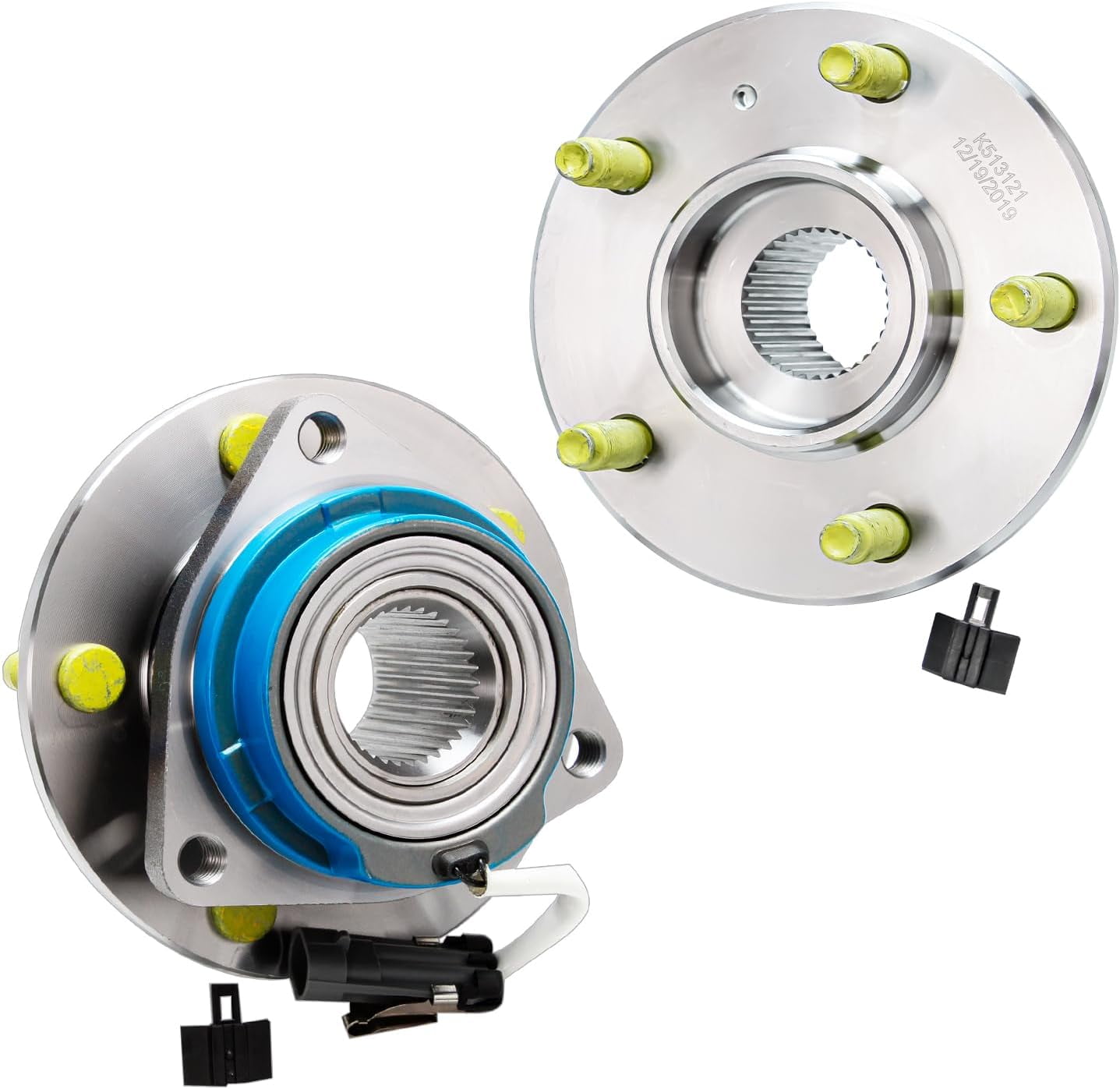 Pair 513121 Wheel Bearing Hubs Front for Chevy Impala Monte Carlo Buick ...