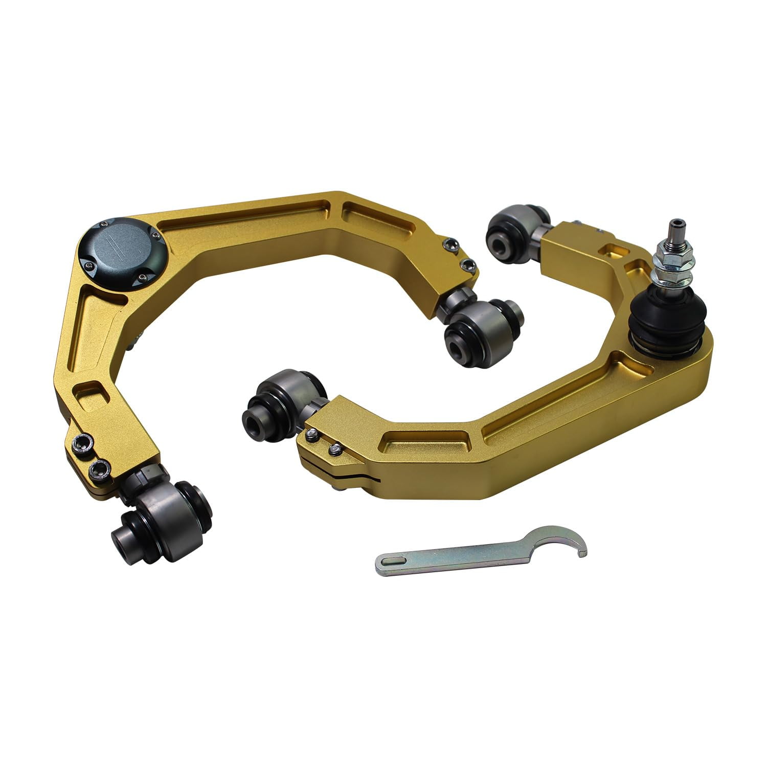 Pair Aluminum 2-4" Lift Front Upper Control Arms Forged Compatible with ...