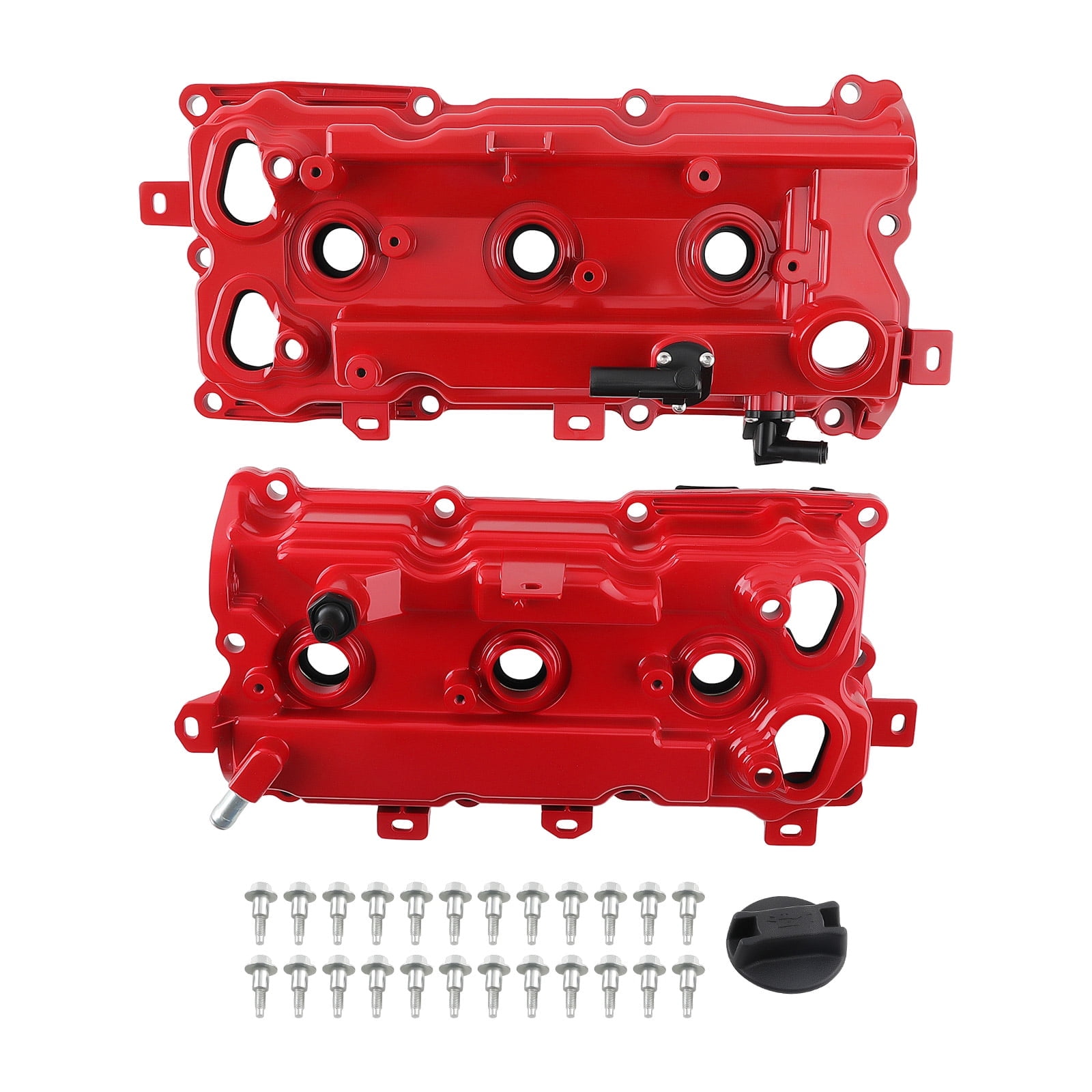 Pair Aluminum Valve Cover Kit for Nissan Maxima V6 3.5L 2009-2020 13264 ...
