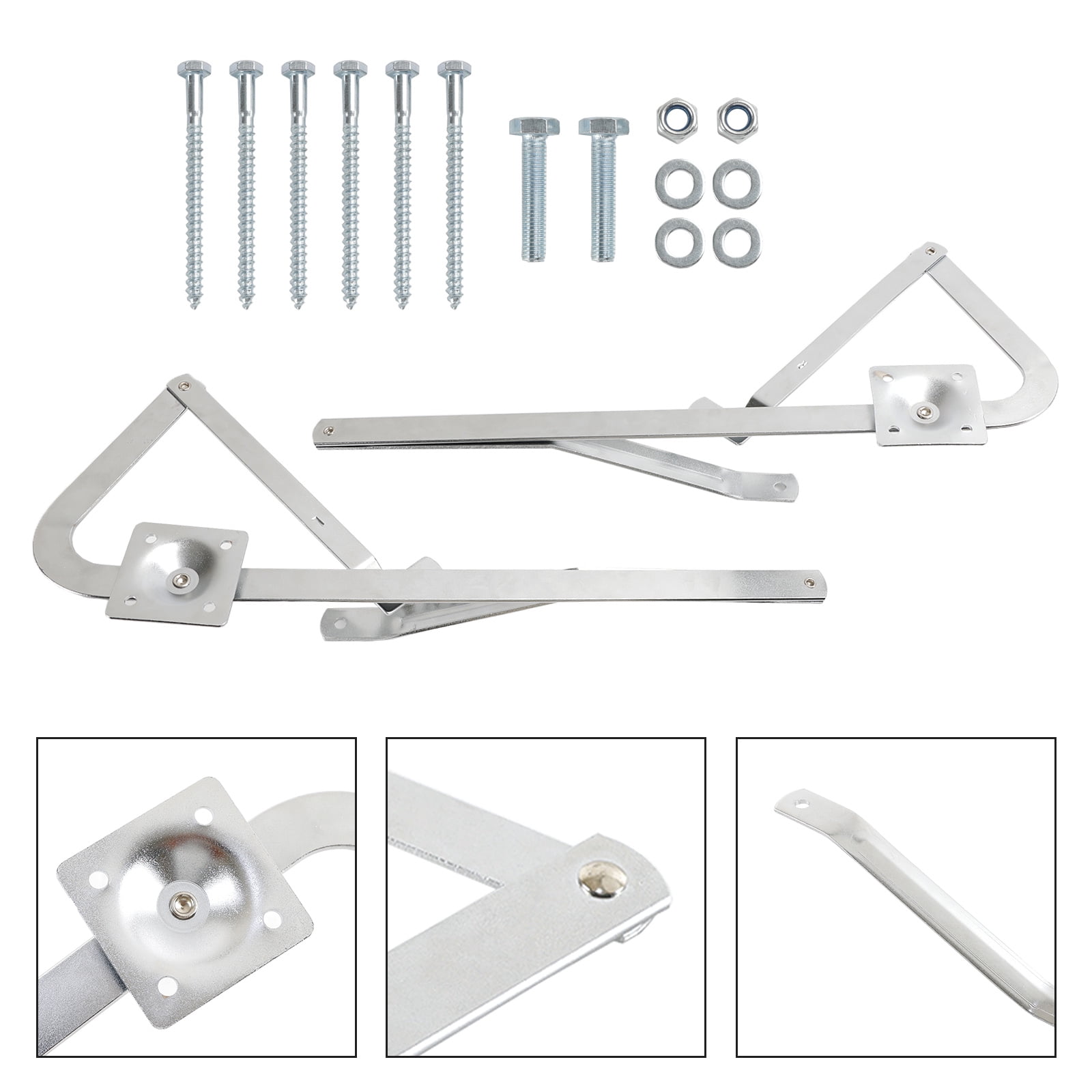 Pair Attic Ladder Spreader Hinge Arms For MFG Werner Series 55-2 after ...