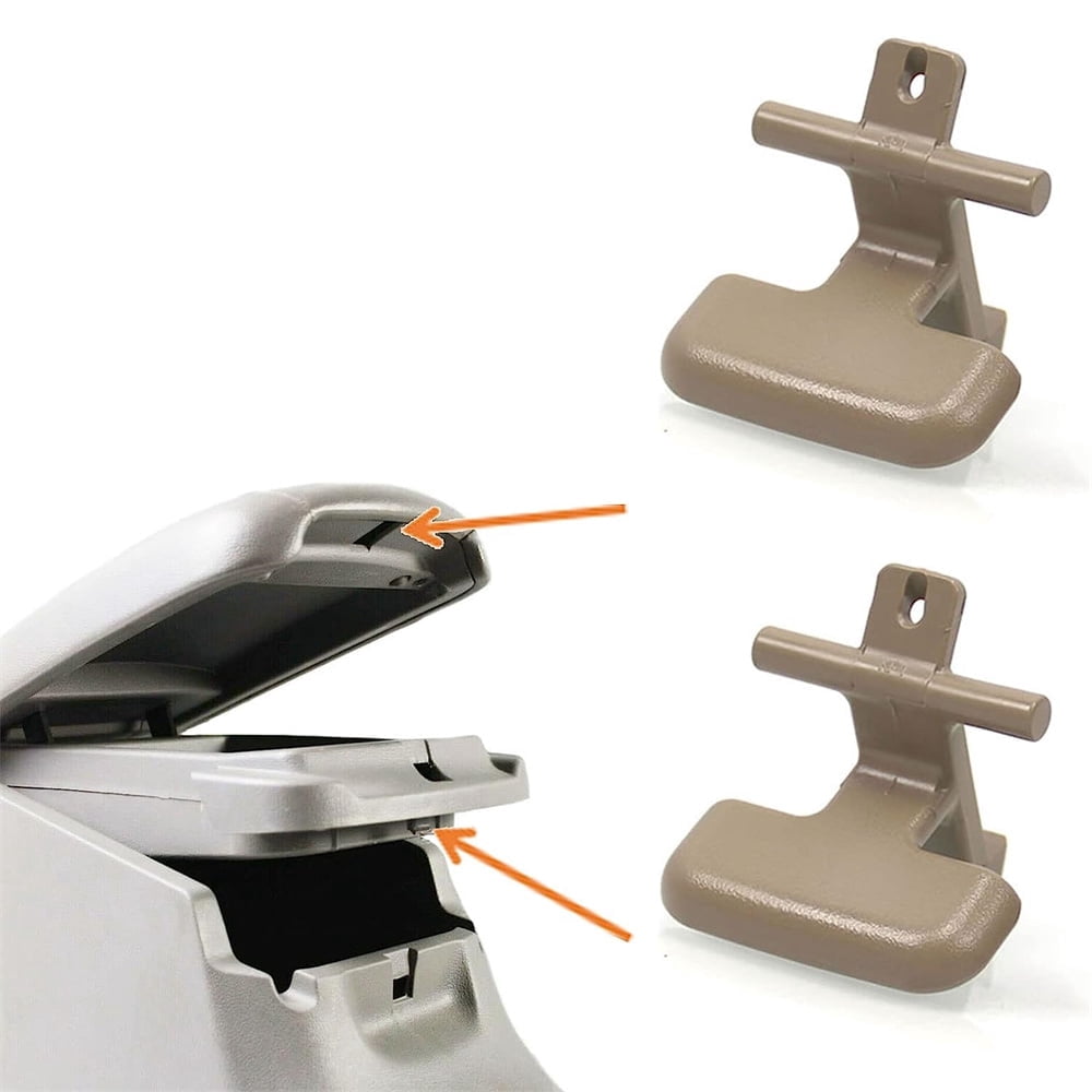 Pair Beige Upper & Lower Center Console Armrest Latch Clips For Sonata ...