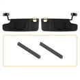 Pair Black Sun Visor Repair Kit Sun Visor For Jeep Wrangler JK JKU 07 ...