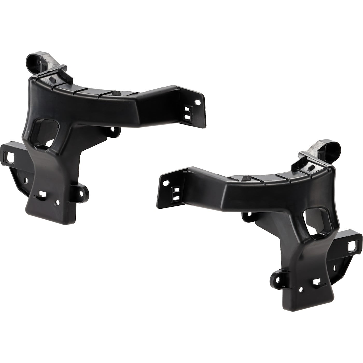 Pair Bumper Face Bar Brackets Retainer Mounting Braces Set (Left ...