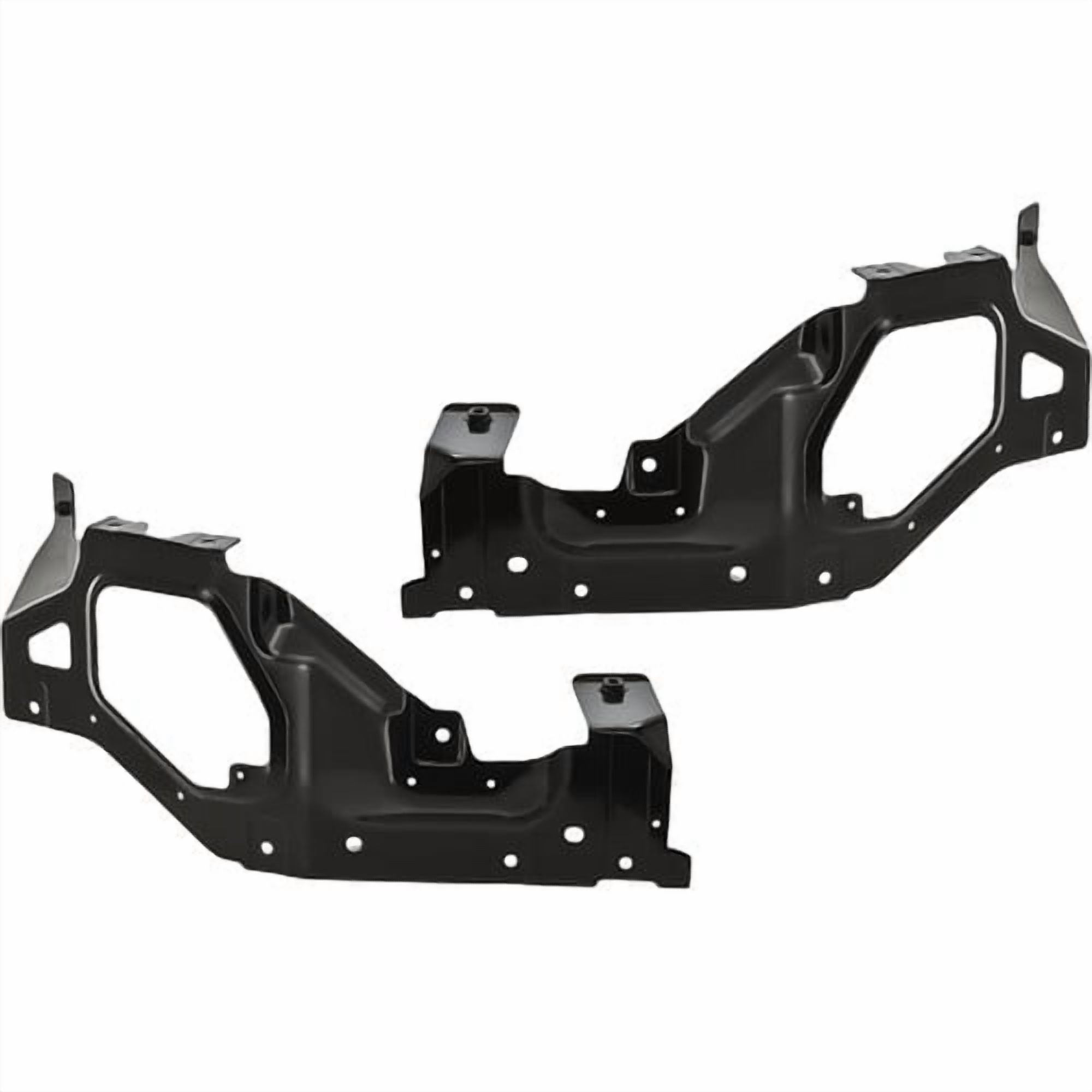 Pair Bumper Face Bar Brackets Retainer Mounting Braces Set of 2 Left ...