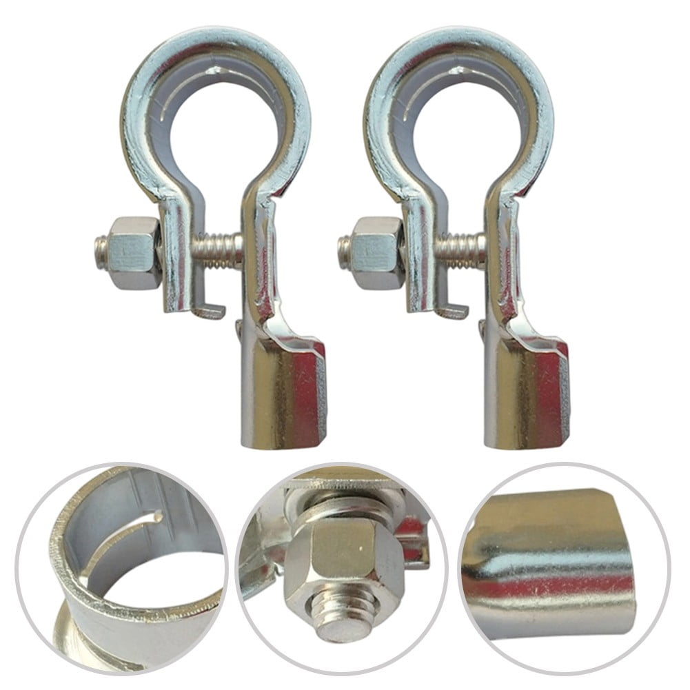 Pair Car Battery Terminals Connectors Clamp Copper Battery Terminal Kit ...