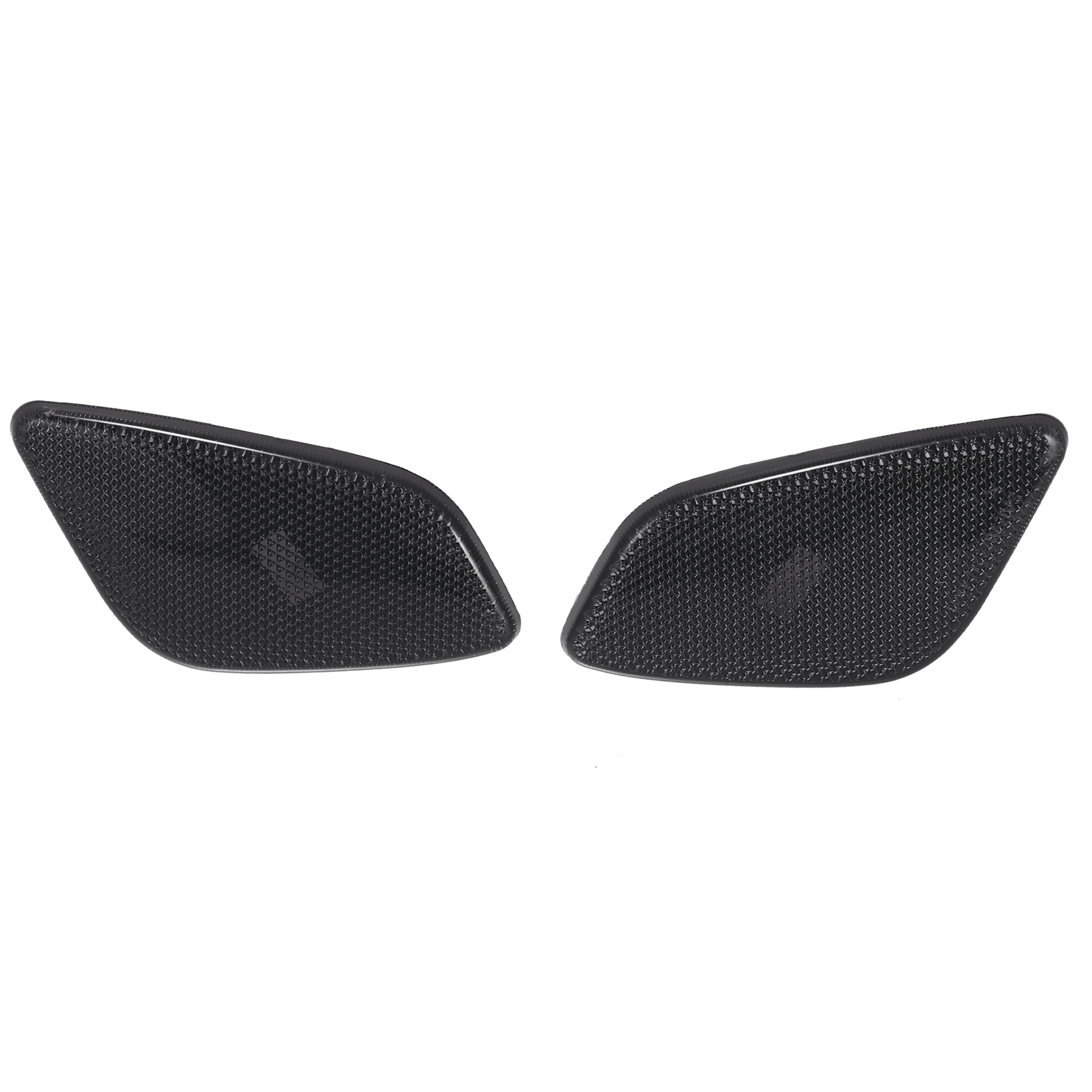 Pair Car Front Bumper Side Marker Light Housing Marker Lights Cover ...