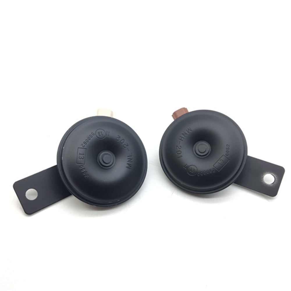 Fauful Automotive Horns, Black, Metal, Pair Car Horn for Honda Civic ...