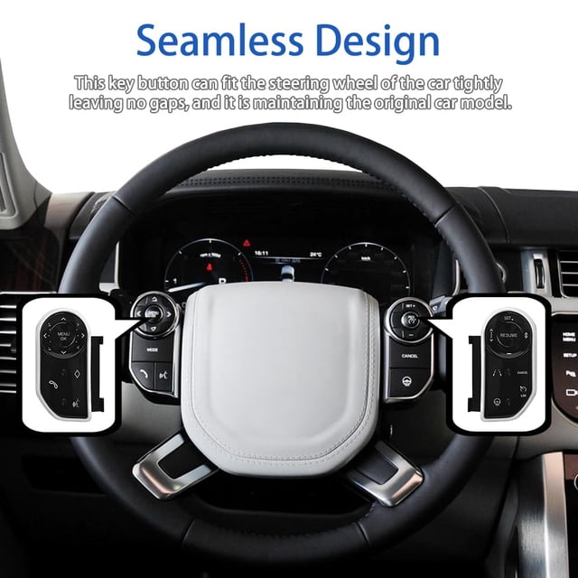 Pair of Car Steering Wheel Buttons Key Control Switch, Tuning Steering ...