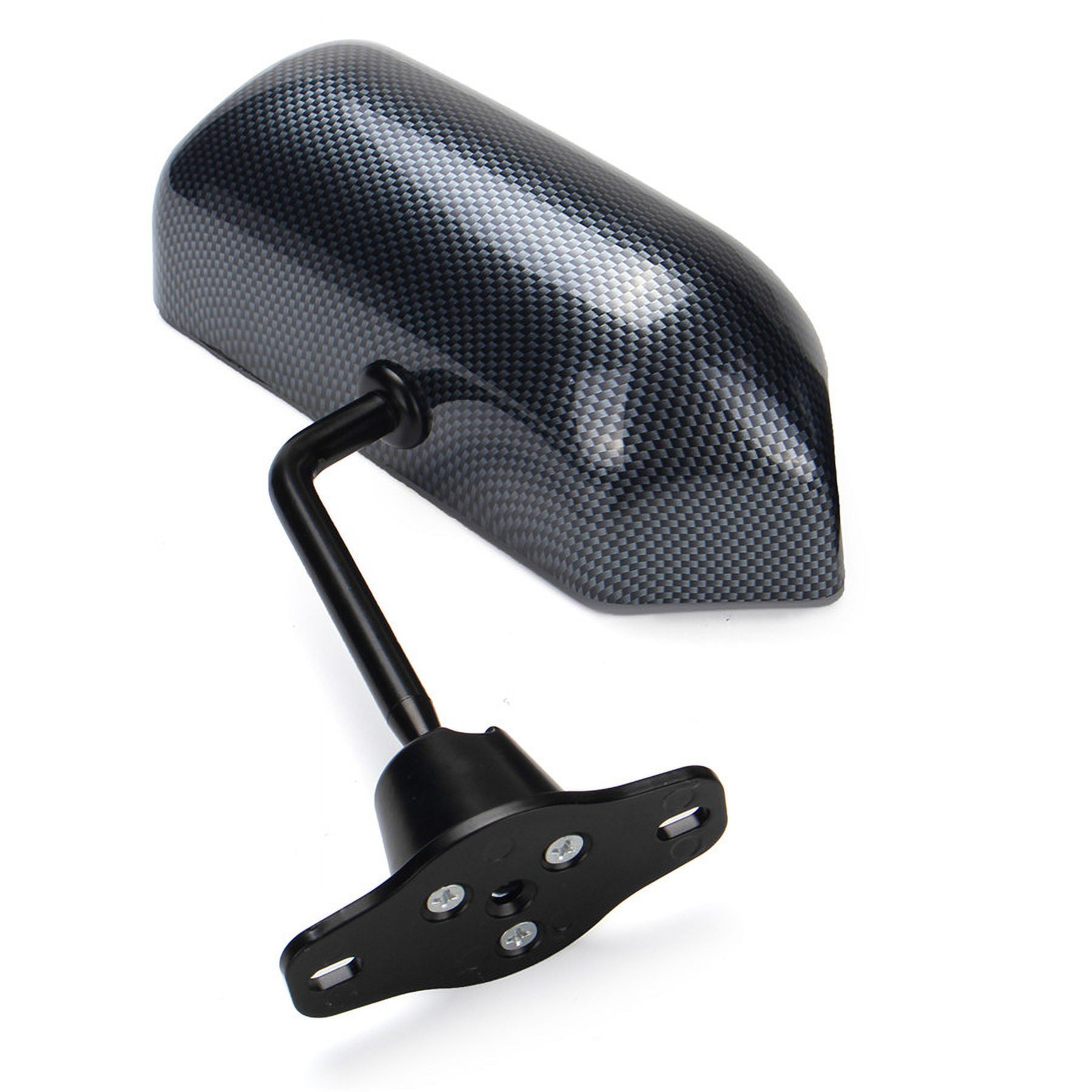 Pair Carbon Fiber F1 Style Racing Car Rear View Side Mirror Assembly ...