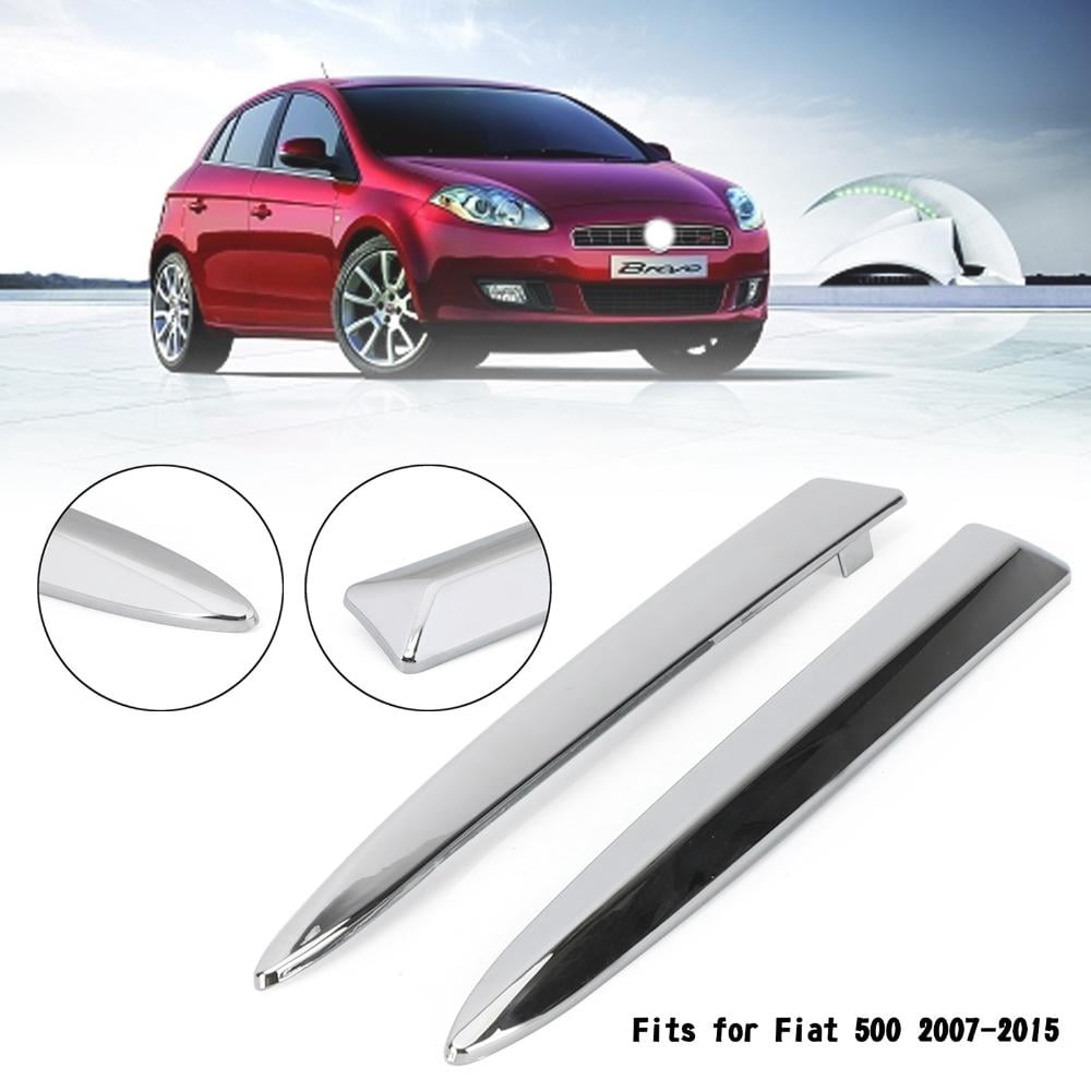 Fiat 500 chrome front bumper trim store