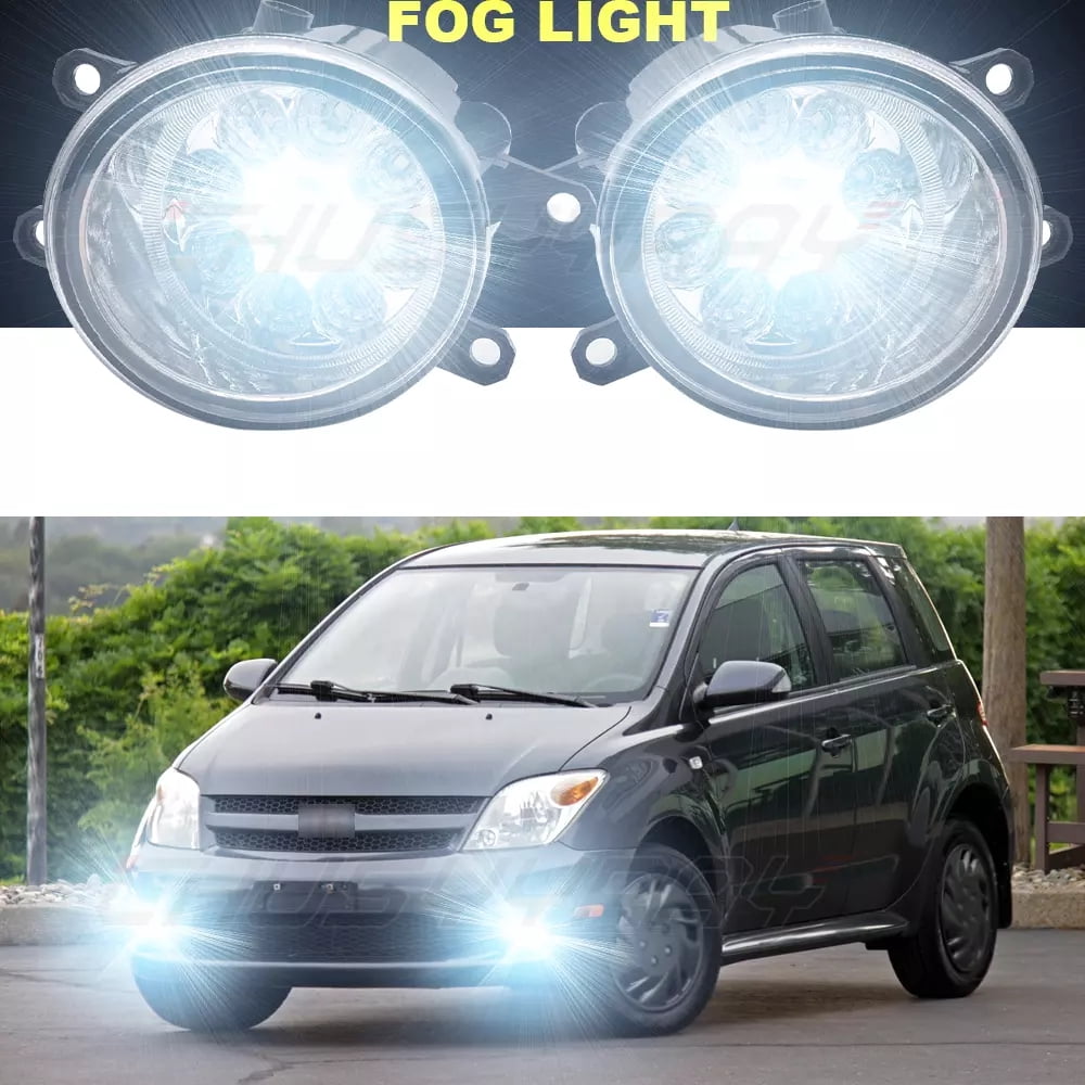 Pair Clear Lens LED Fog Light Driving Lamps Assembly for SCION XA 2006 ...