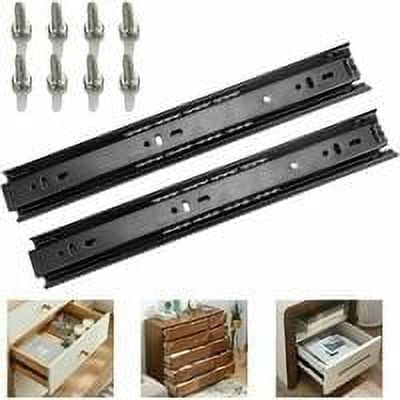 Pair of Cold Rolled Steel Drawer Slides Cold Rolled Steel Drawer Slides ...