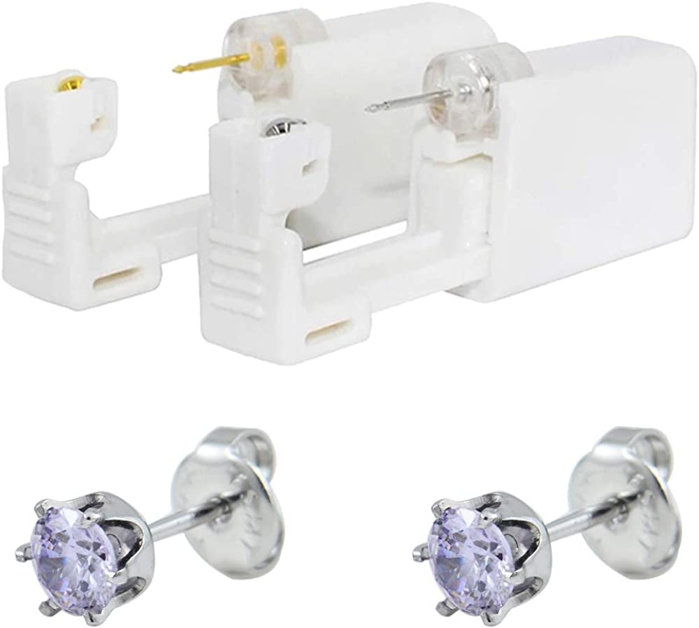 Pair Disposable Sterile Ear Piercing Unit Cartilage Tragus Helix ...