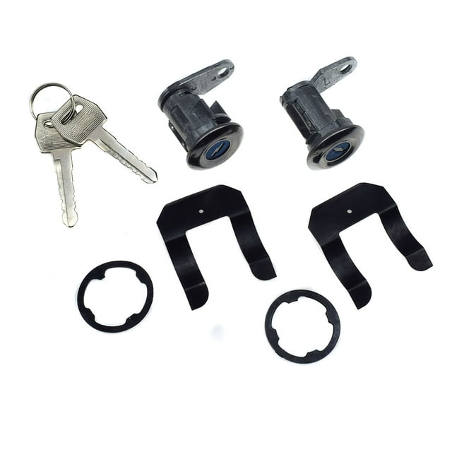 Pair Door Lock Cylinder Keys For Ford Bronco Truck Van Mercury F100 ...