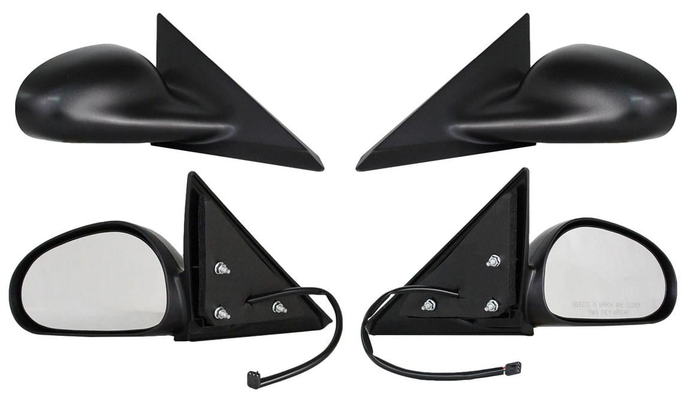 Pair Door Mirrors Fits Ford Mustang 1999-2004 Base Gt Mach I Power Non ...