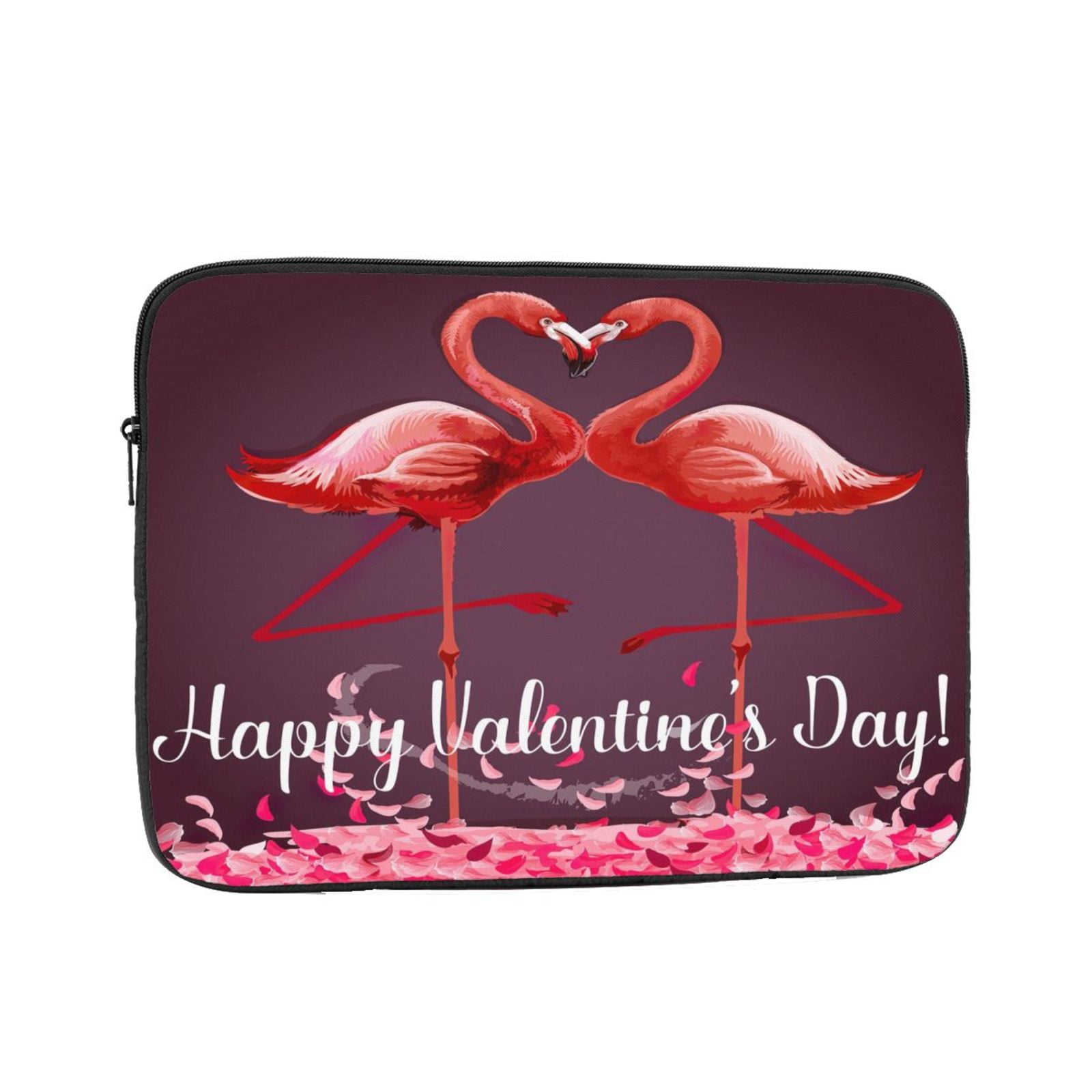 Pair of Flaming birds Valentine Day Decor 17 inch Portable Laptop ...