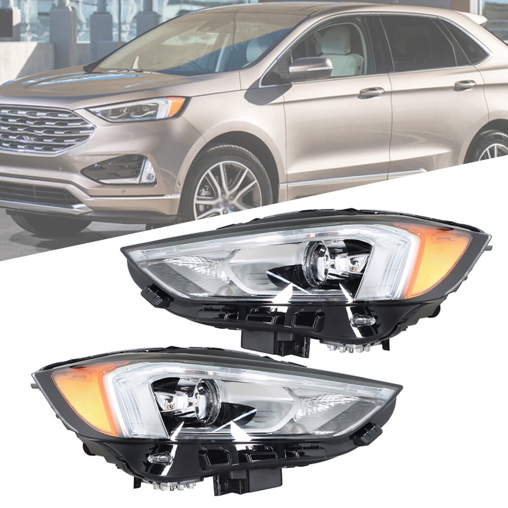 Pair For Ford Edge 2019-2021 Left+Right Side Full LED Headlights ...