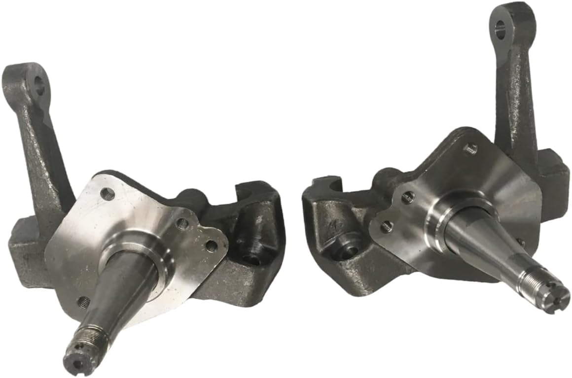 Pair Forged Steel 1-Piece 2 Inch Drop Spindles For 1974-1978 Ford ...