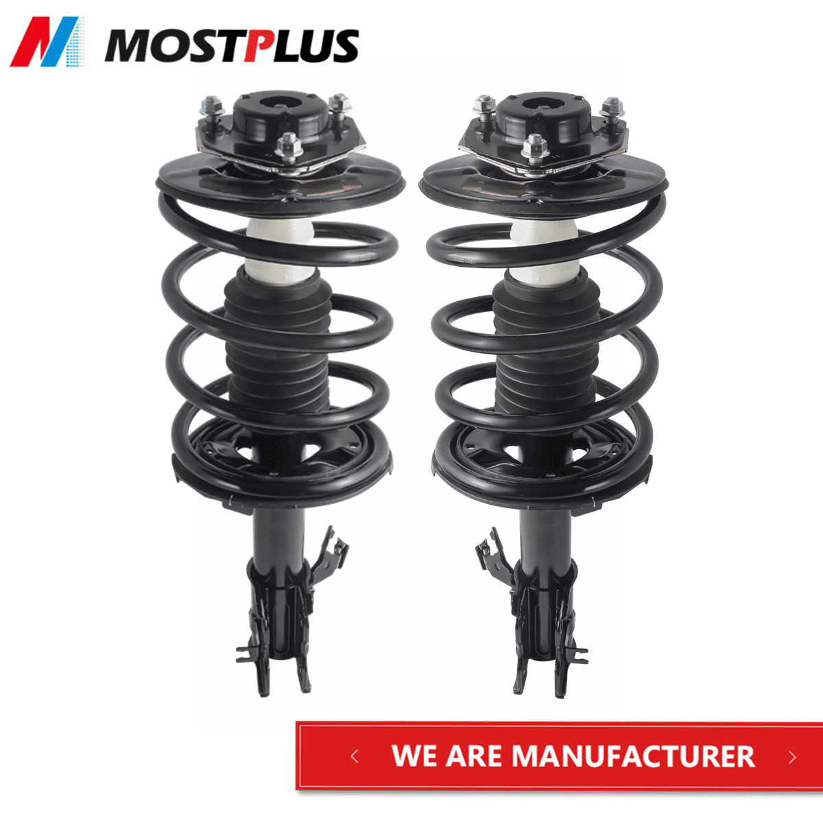 Pair Front Complete Shock Struts Assembly For 2002-2006 Nissan Altima 3 ...
