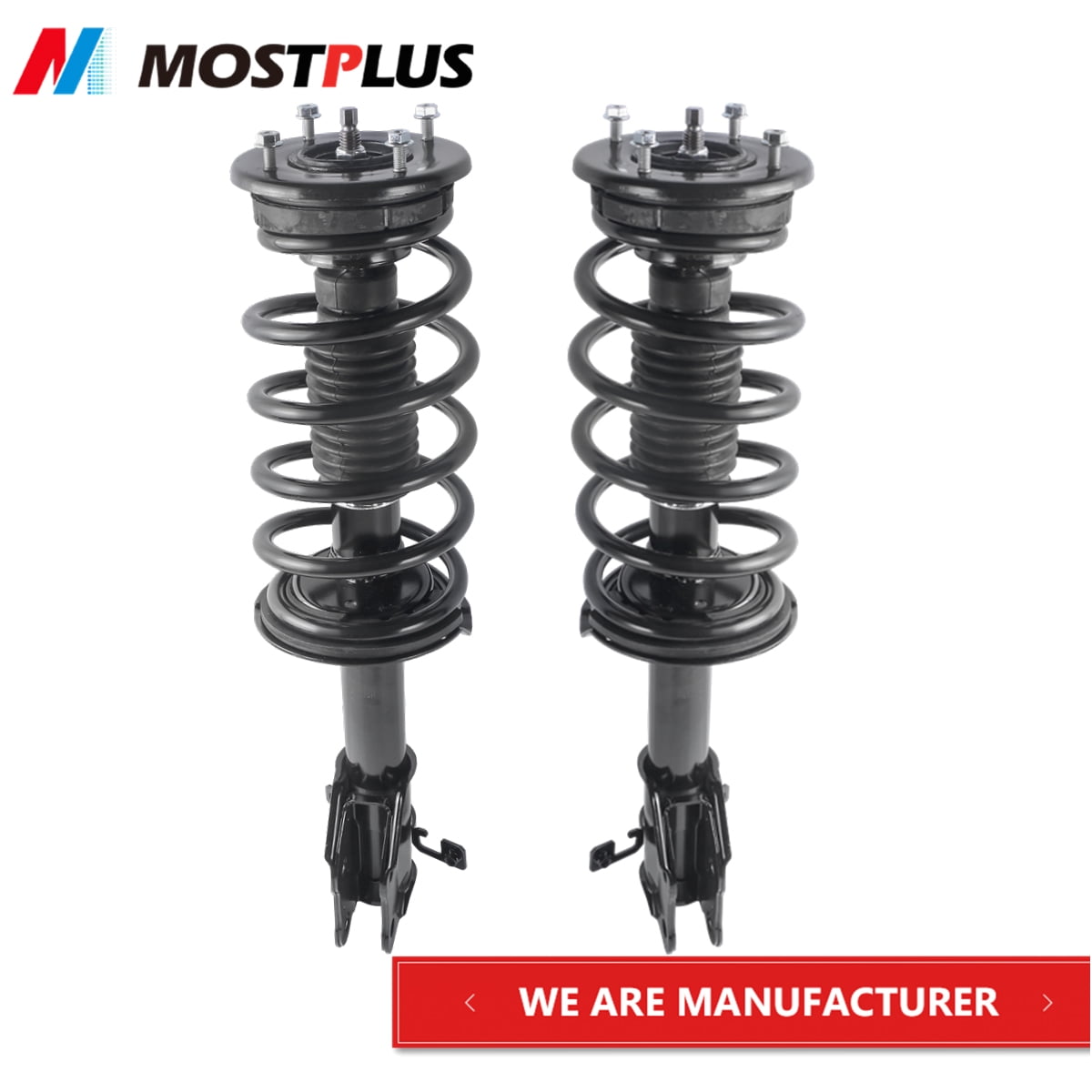 Automotive Assembly: Front Complete Shock Struts & Coils Pair for Ford ...