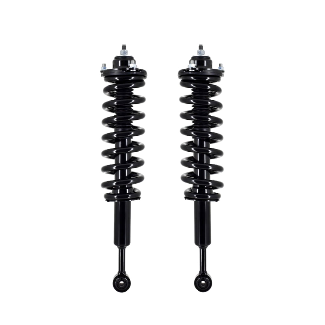 Pair Front L R Quick Complete Strut Coil Spring For 2016 2023 Toyota