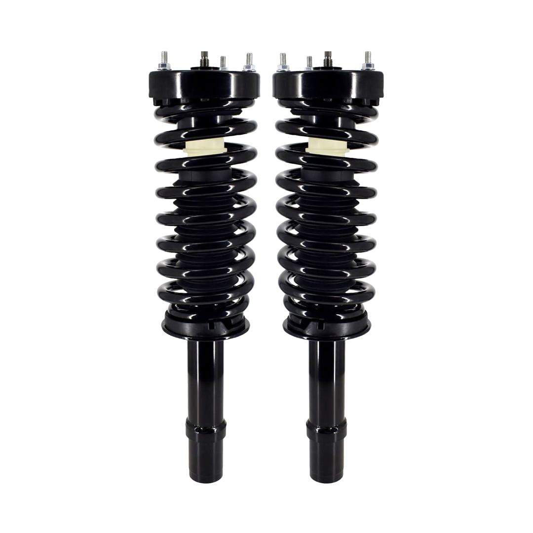 Pair Front Left Right Quick Complete Strut Coil Spring For 2005 2010